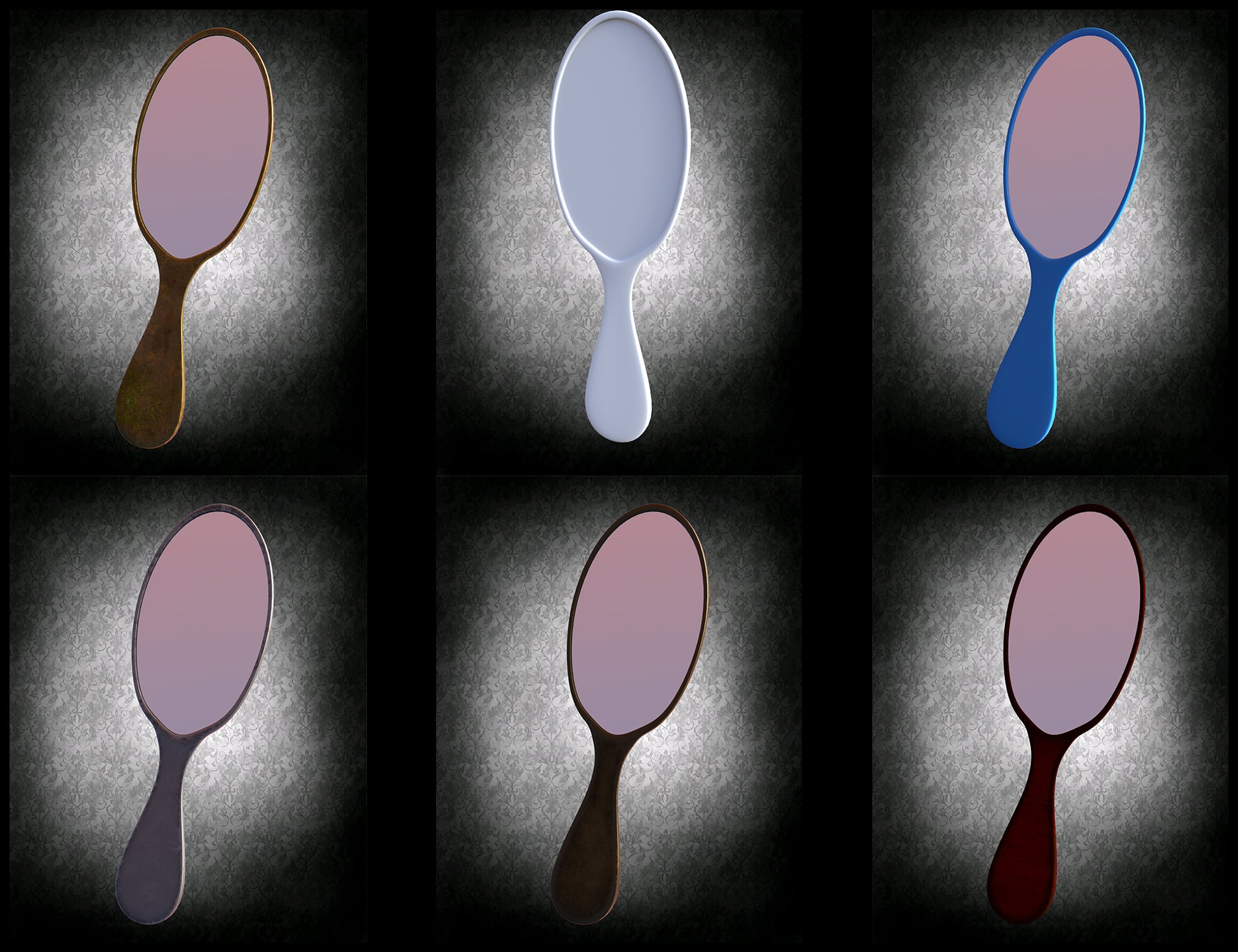 ND Basic Hand Mirrors | Daz 3D