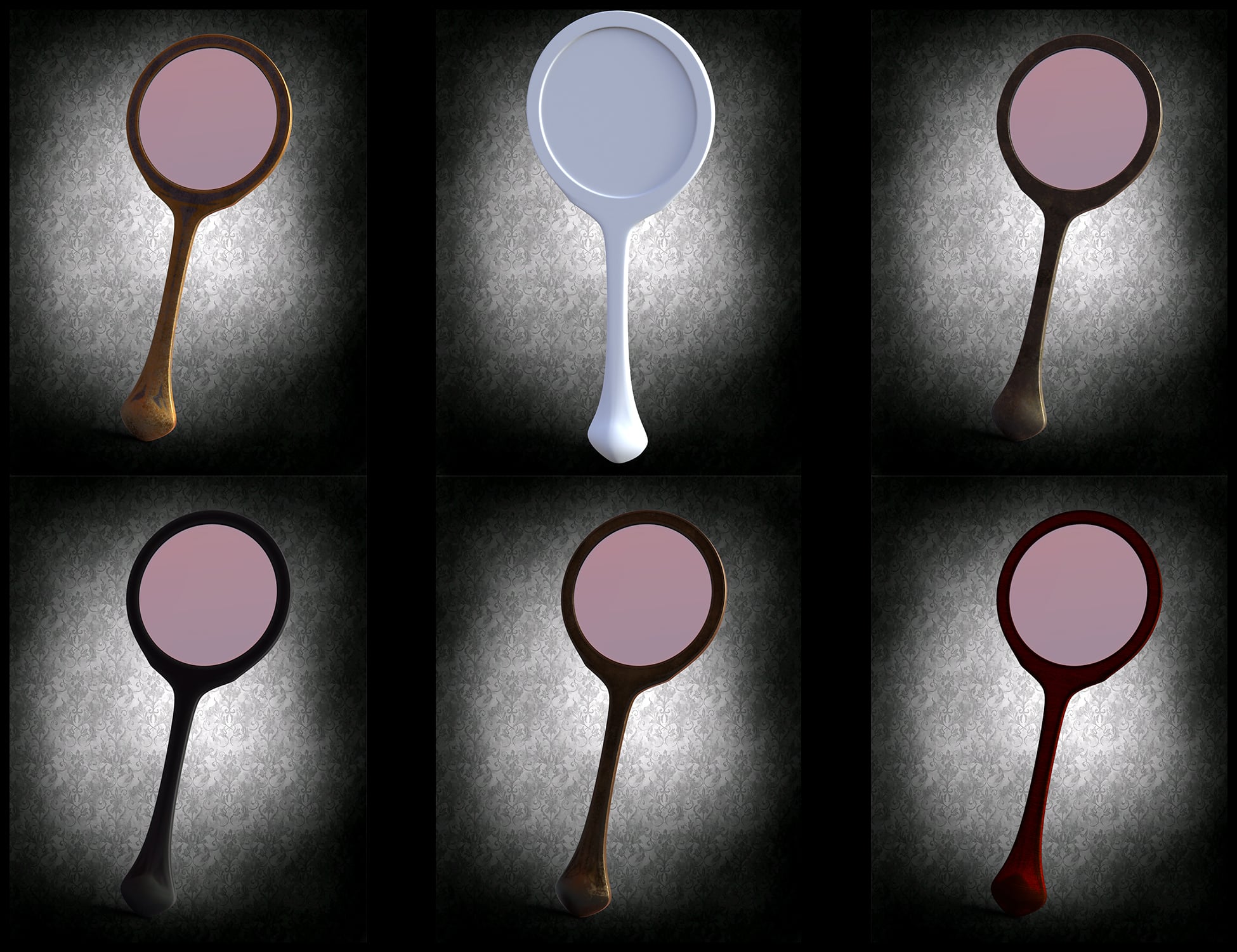 ND Basic Hand Mirrors | Daz 3D