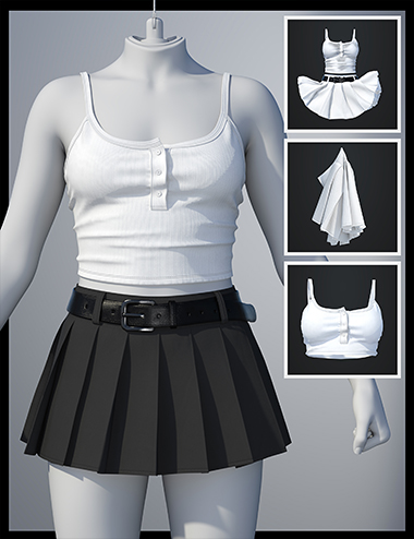 dForce SU Summer Fashion Set for Genesis 9 | Daz 3D