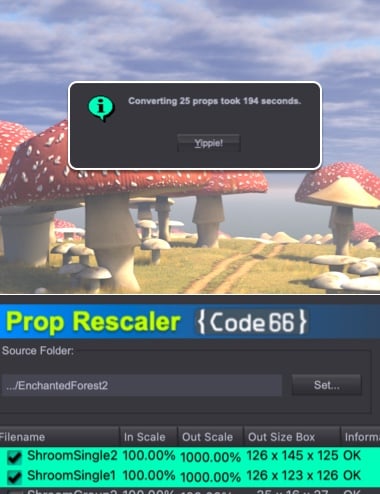 Prop Rescaler - An Alienator Pro Companion | Daz 3D