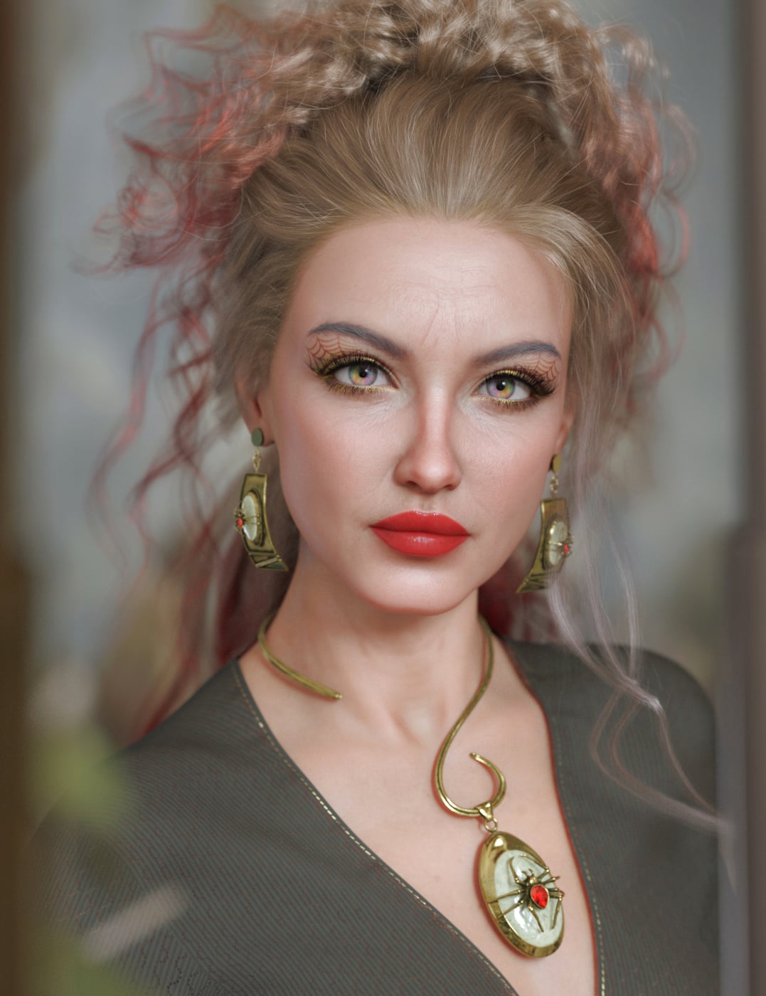 Addy VRV Talia Weaver and Jewelry Addon for Genesis 9 | Daz 3D