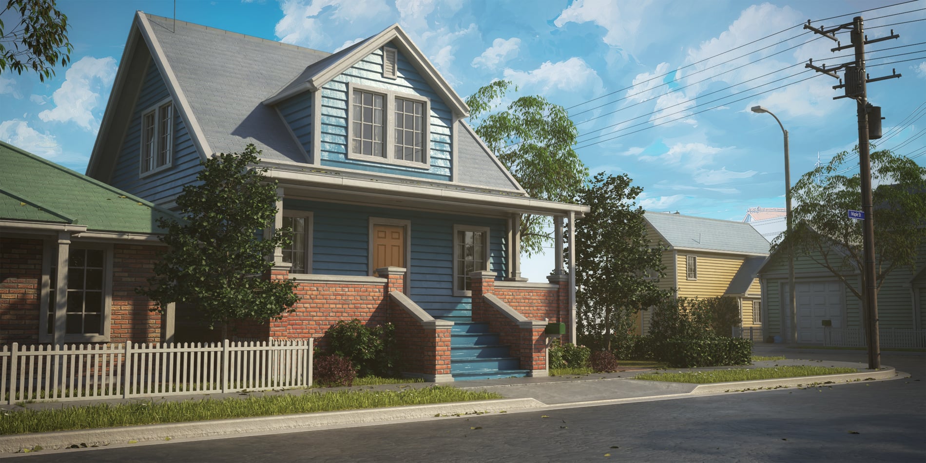 The Suburbs ⋆ Freebies Daz 3D