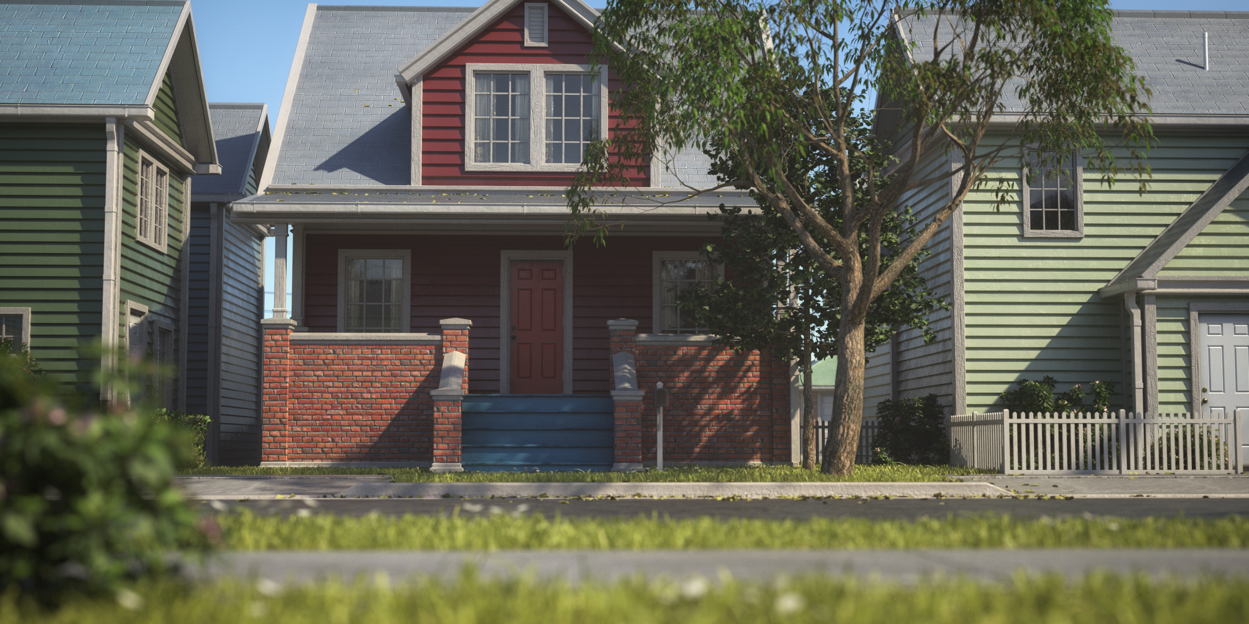 The Suburbs | Daz 3D