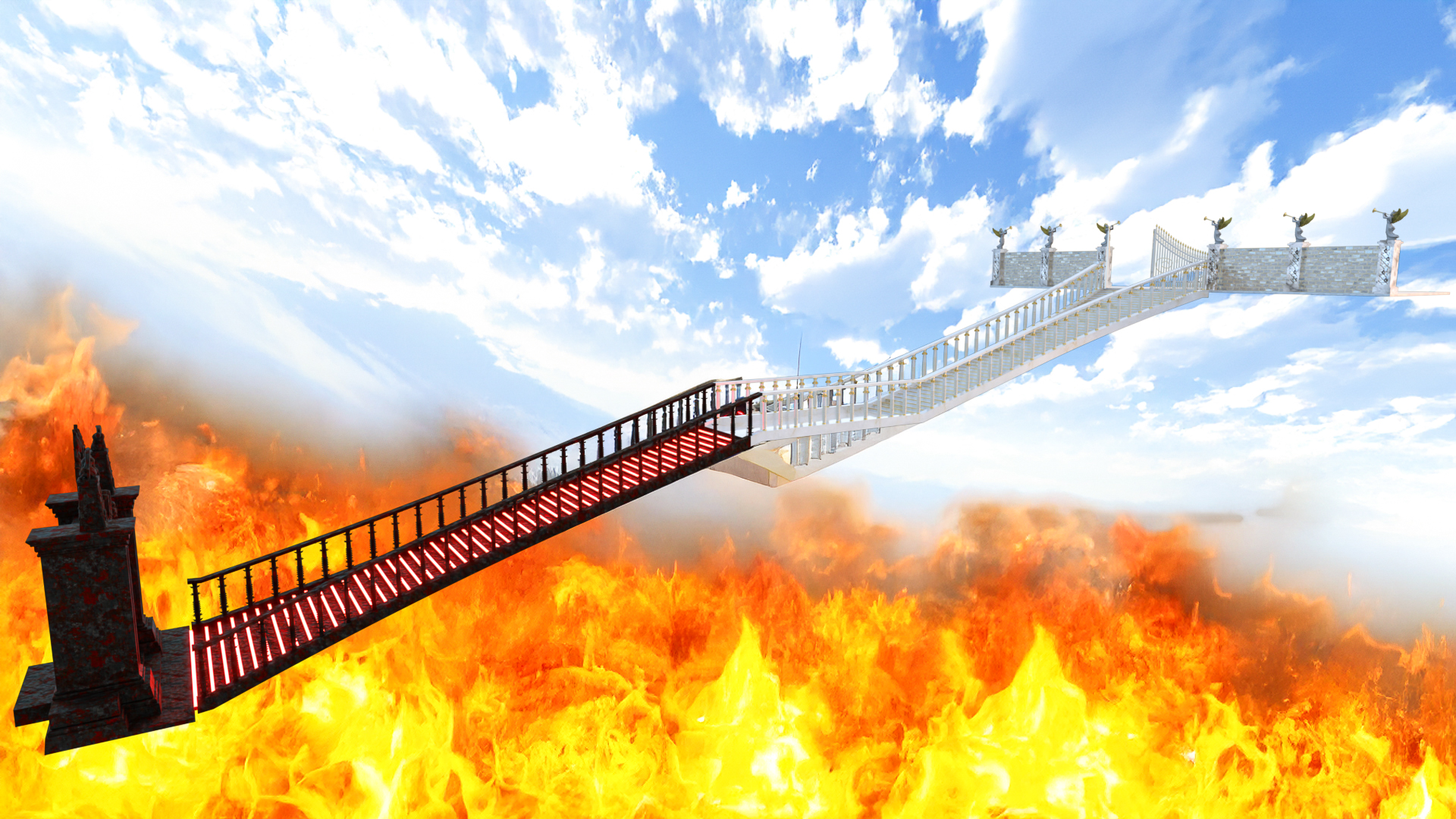 Gates of Heaven and Hell | Daz 3D
