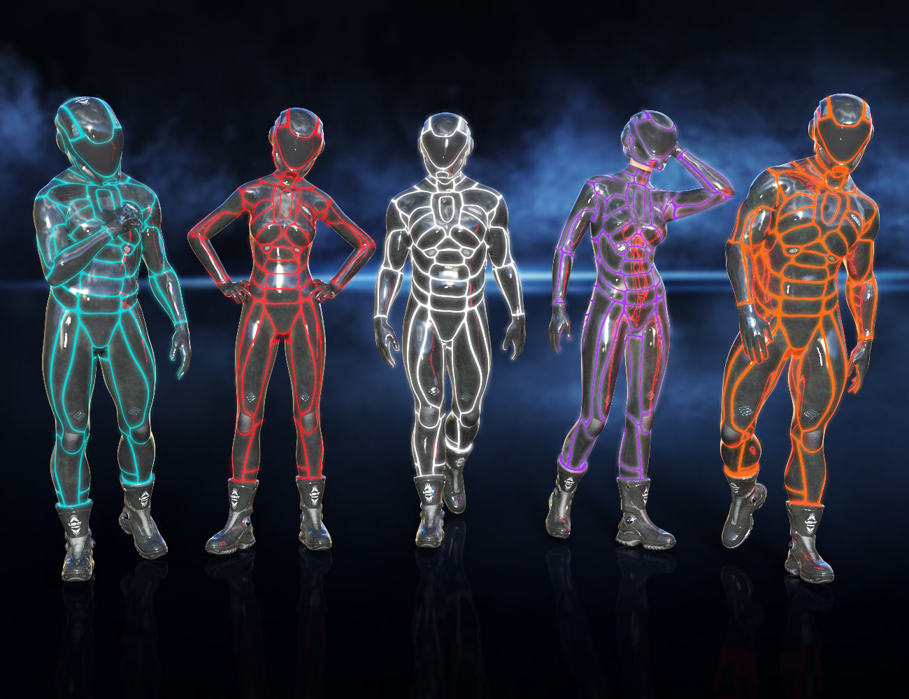 Light Racer for Genesis 9 | Daz 3D