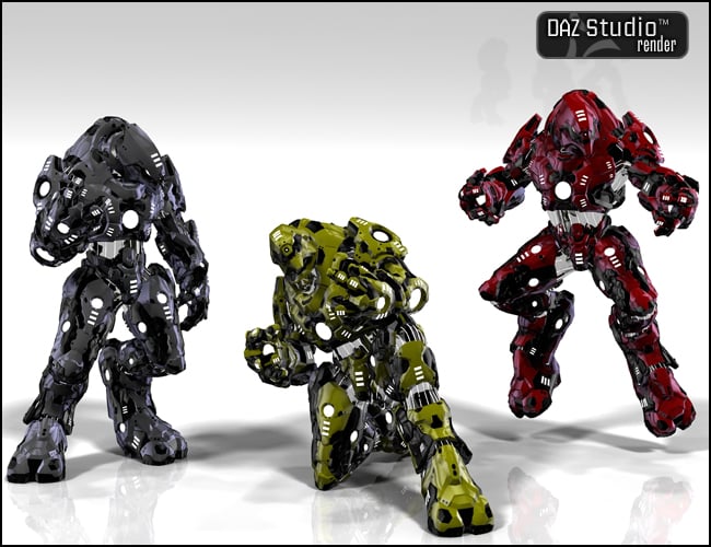 Armored | Daz 3D
