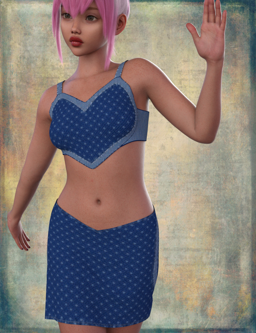 DNA Ramona dForce Set for Genesis 9 | Daz 3D