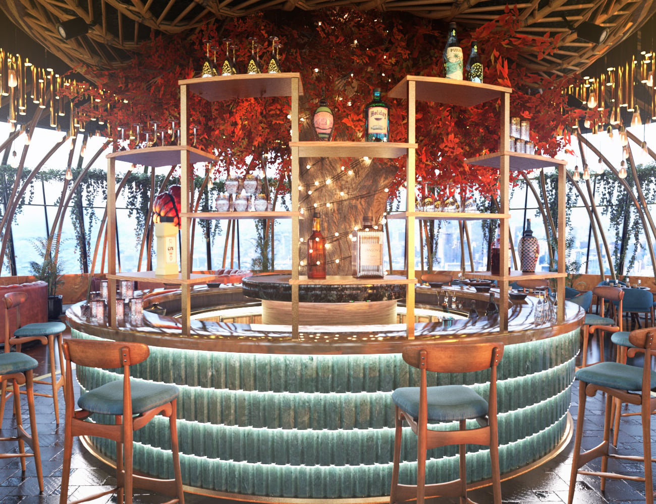 XI Sushi Restaurant | Daz 3D