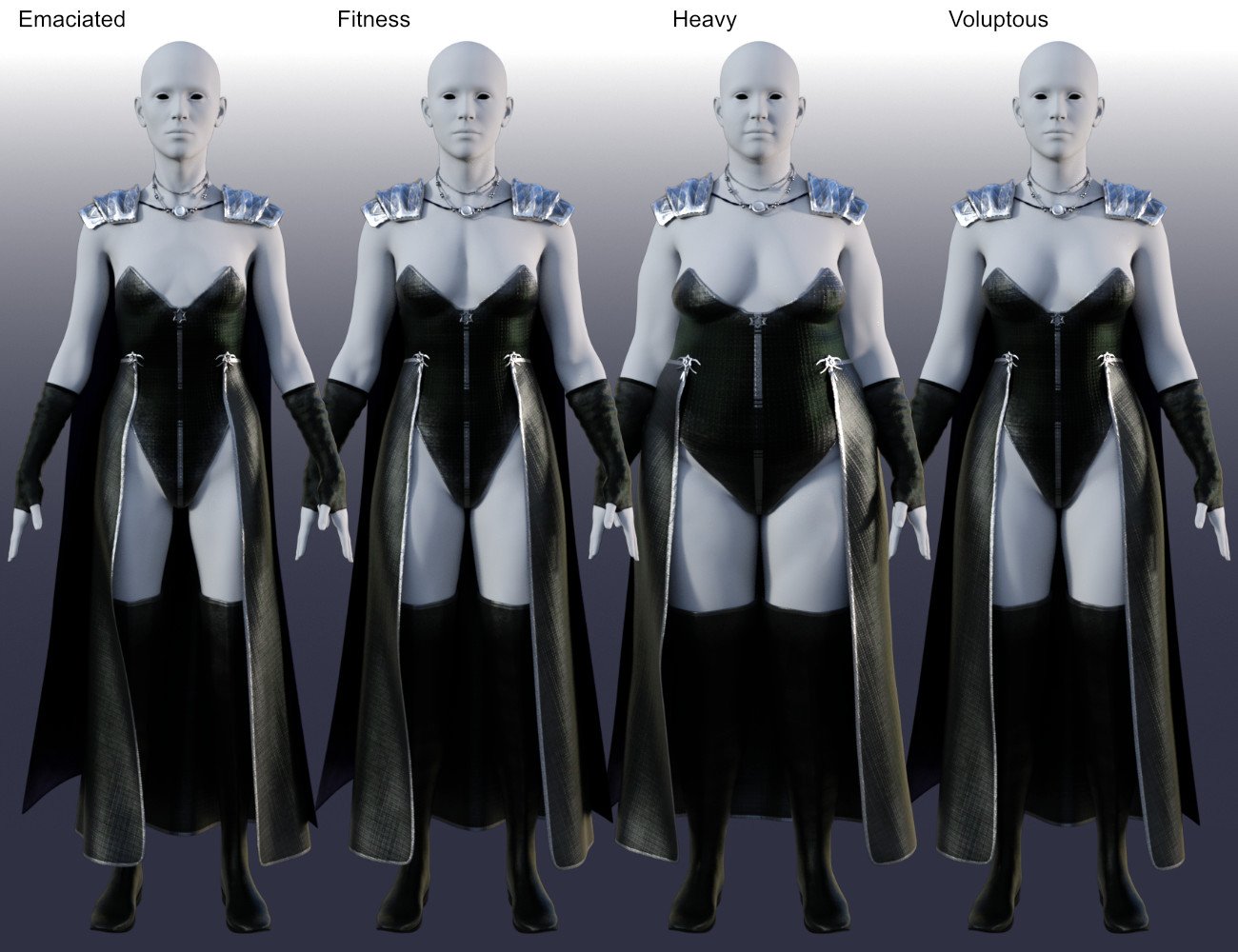 Noki Rosavelle HD for Genesis 9 Bundle | Daz 3D