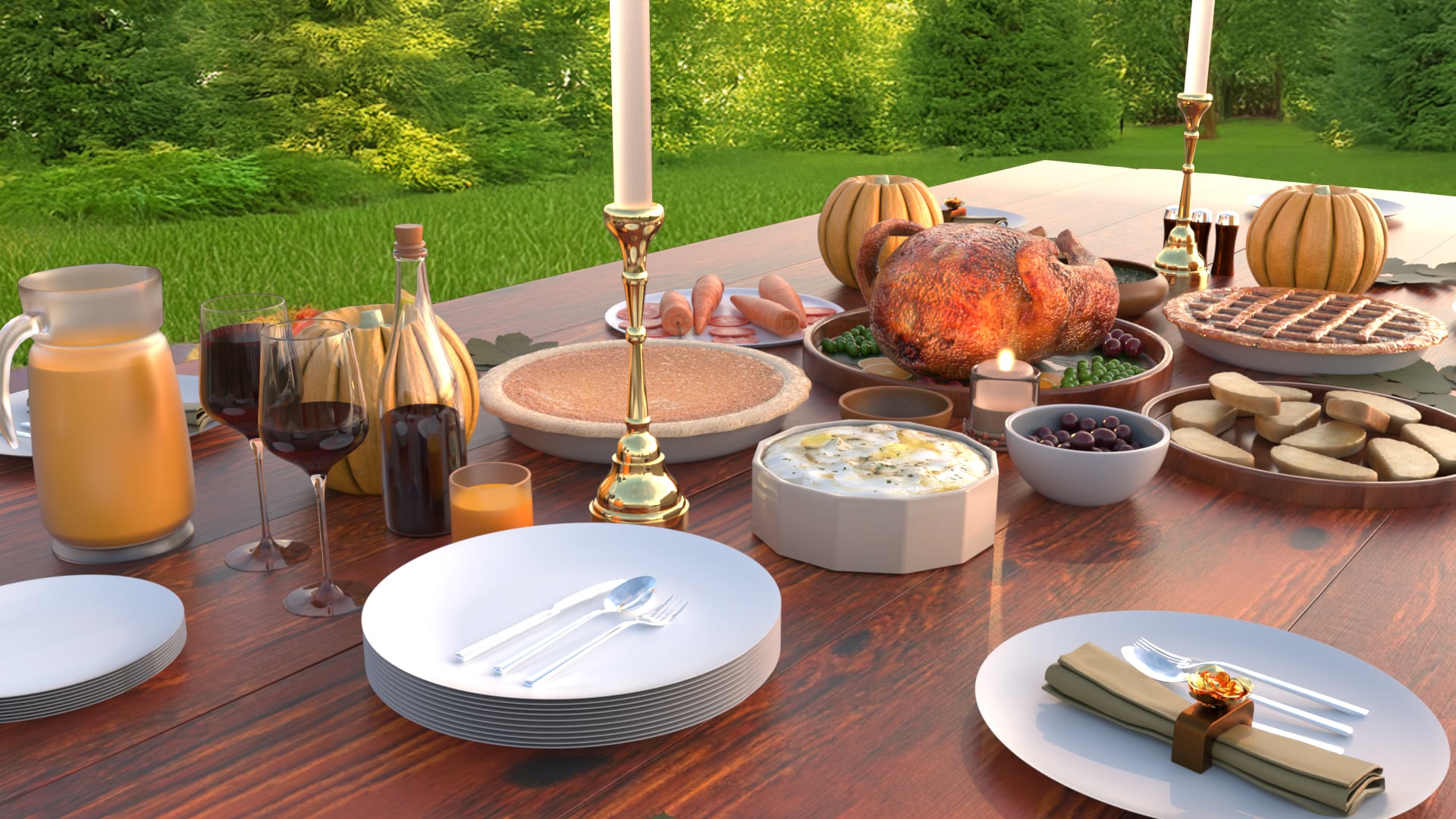 Festive Harvest | Daz 3D