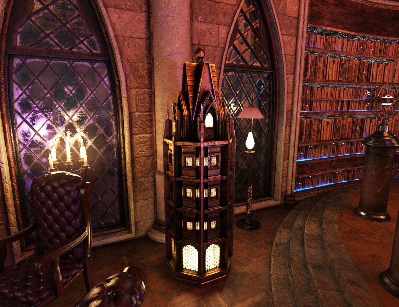 XI Wizards Office | Daz 3D