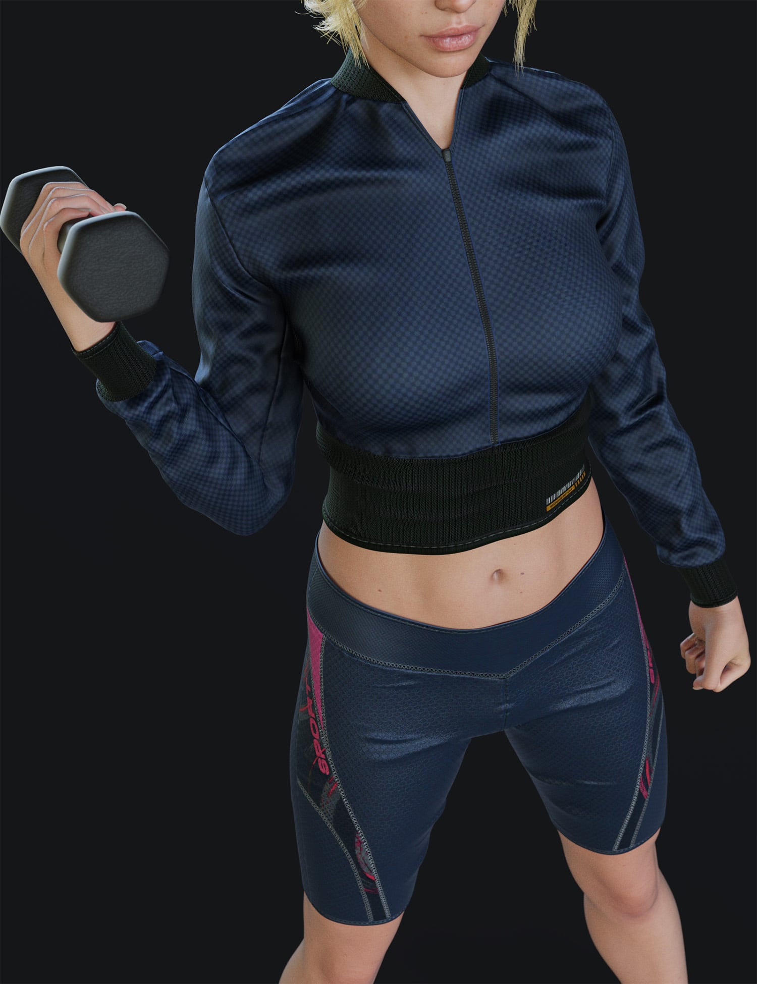 dForce Morning Run Outfit for Genesis 9 | Daz 3D