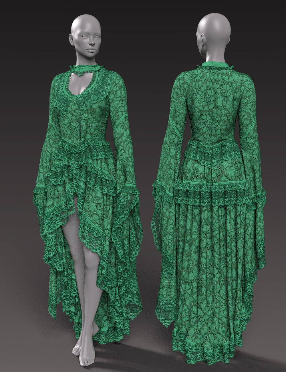 VERSUS - dForce Starfall Texture Add-On | Daz 3D