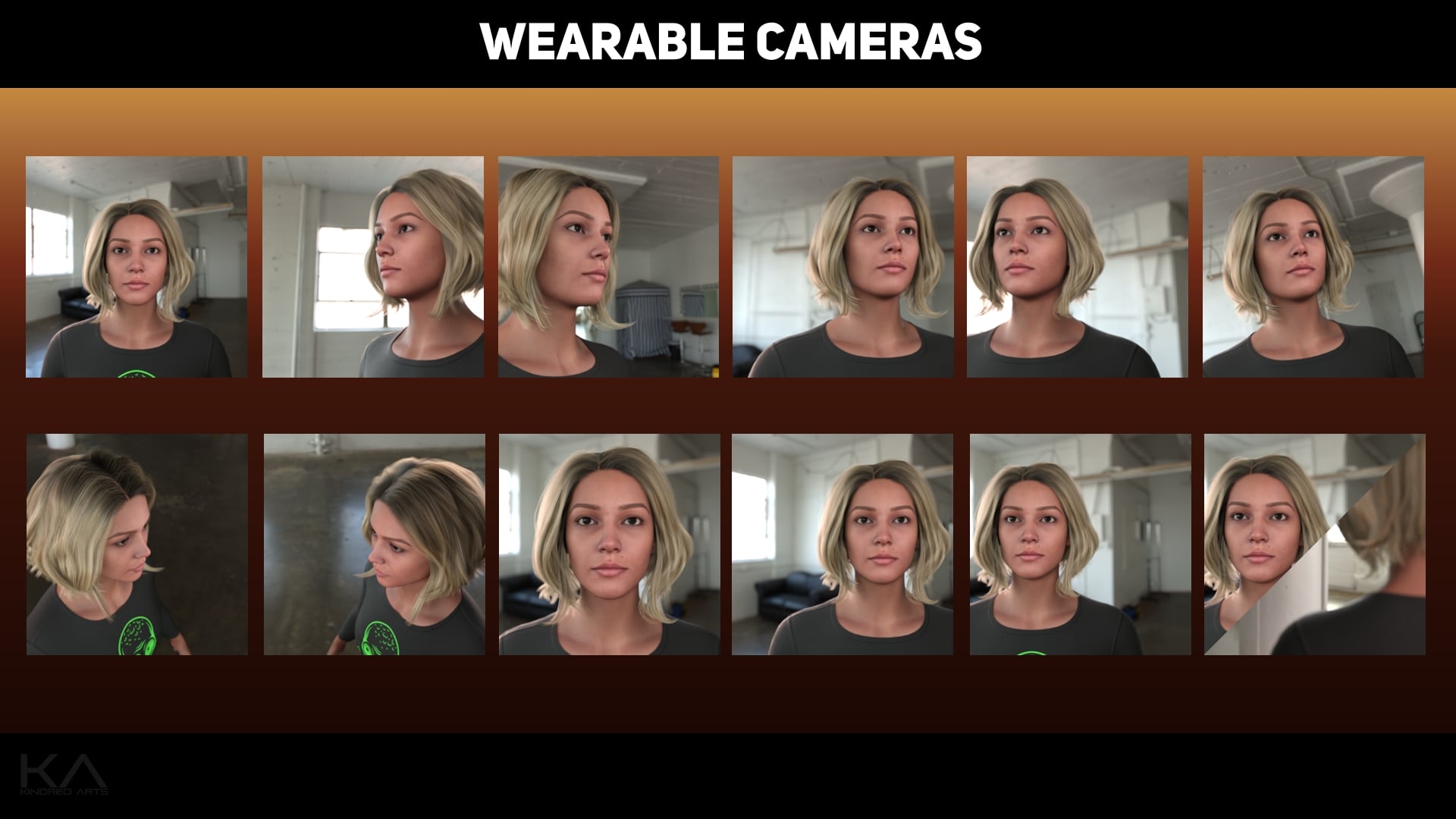 Wearable Lights and Cameras for Genesis 9 | Daz 3D