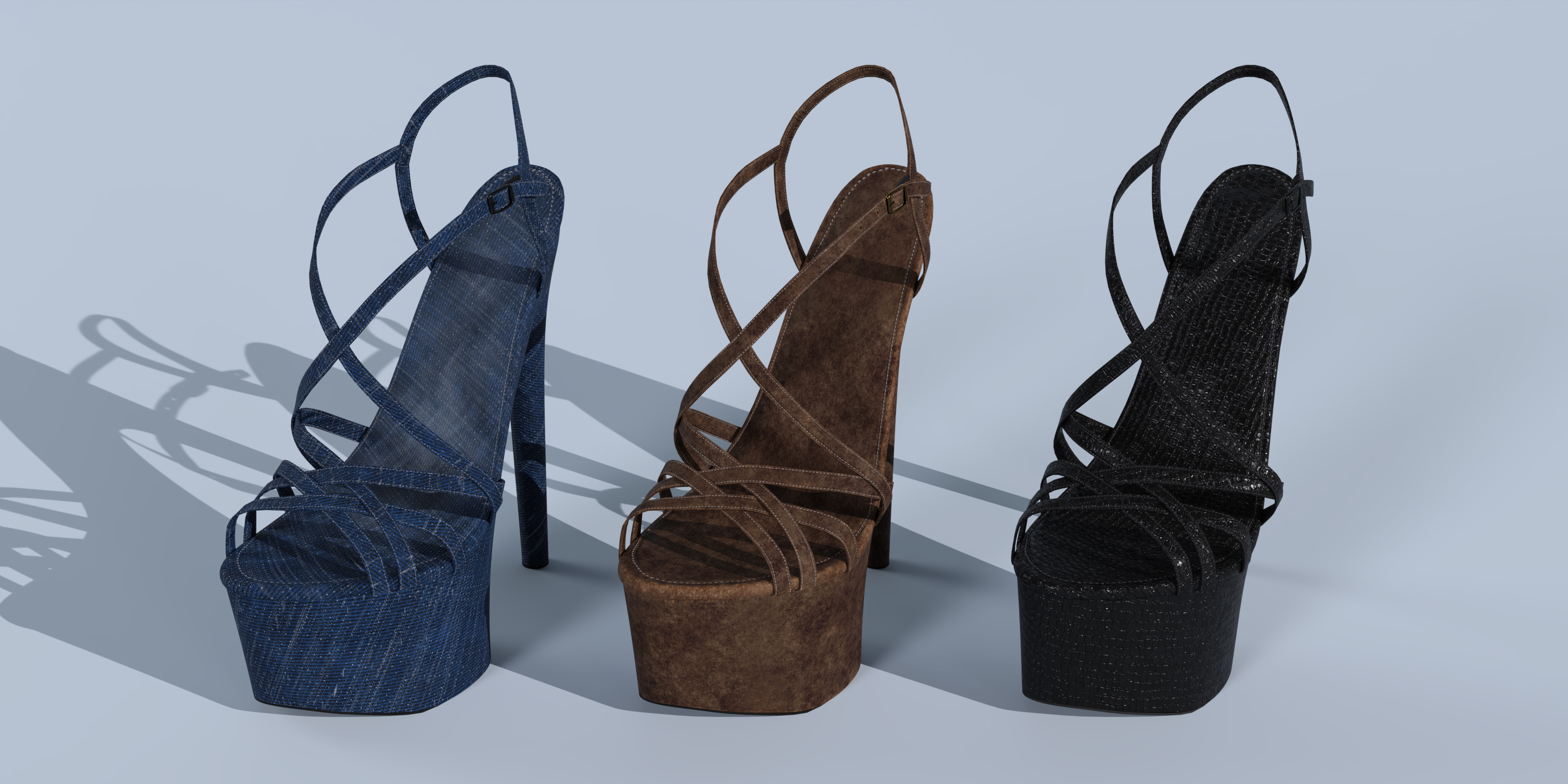 Textras For CW Angel High Heels | Daz 3D