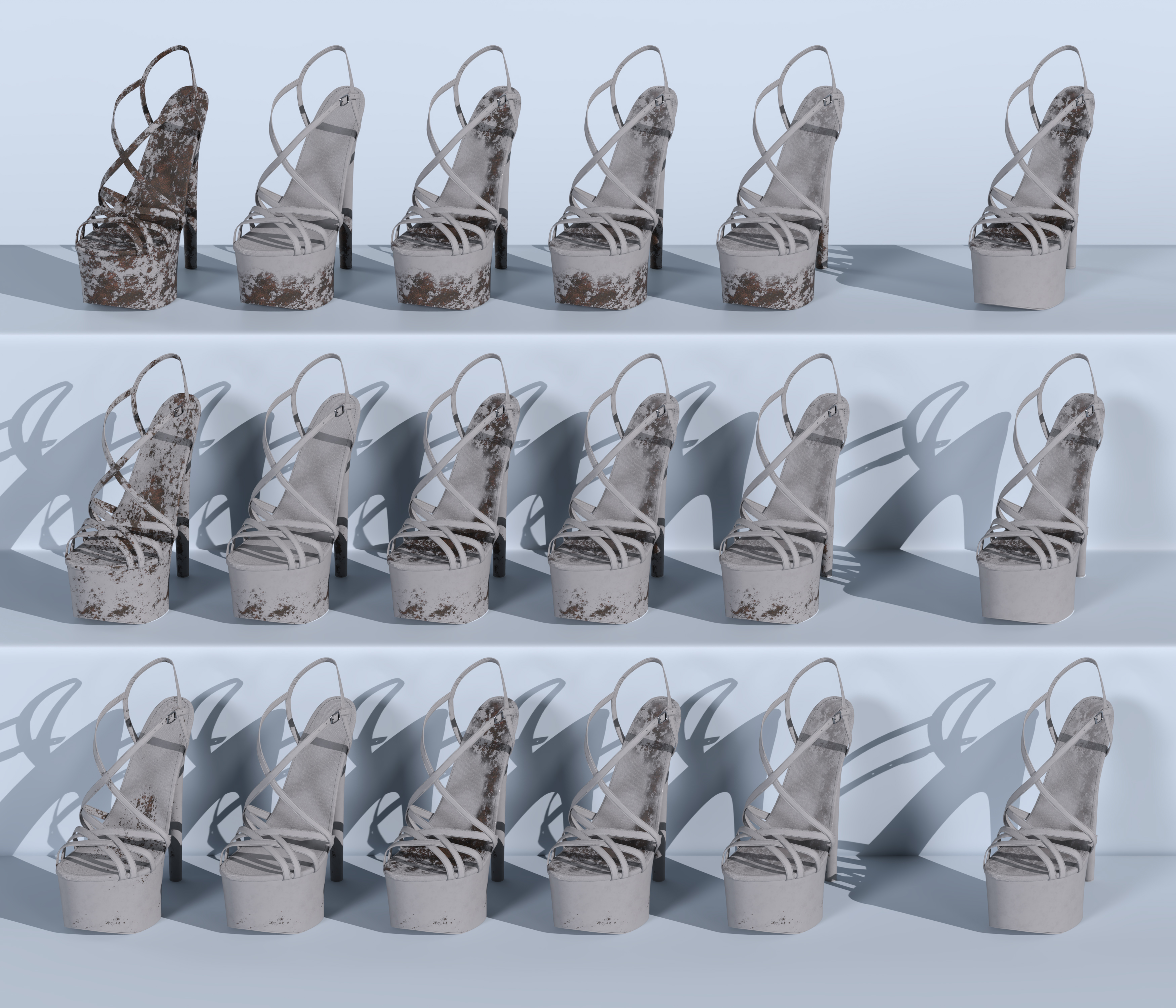 Textras For CW Angel High Heels | Daz 3D