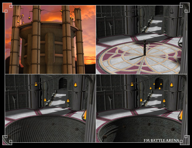 Battle Arena | Daz 3D