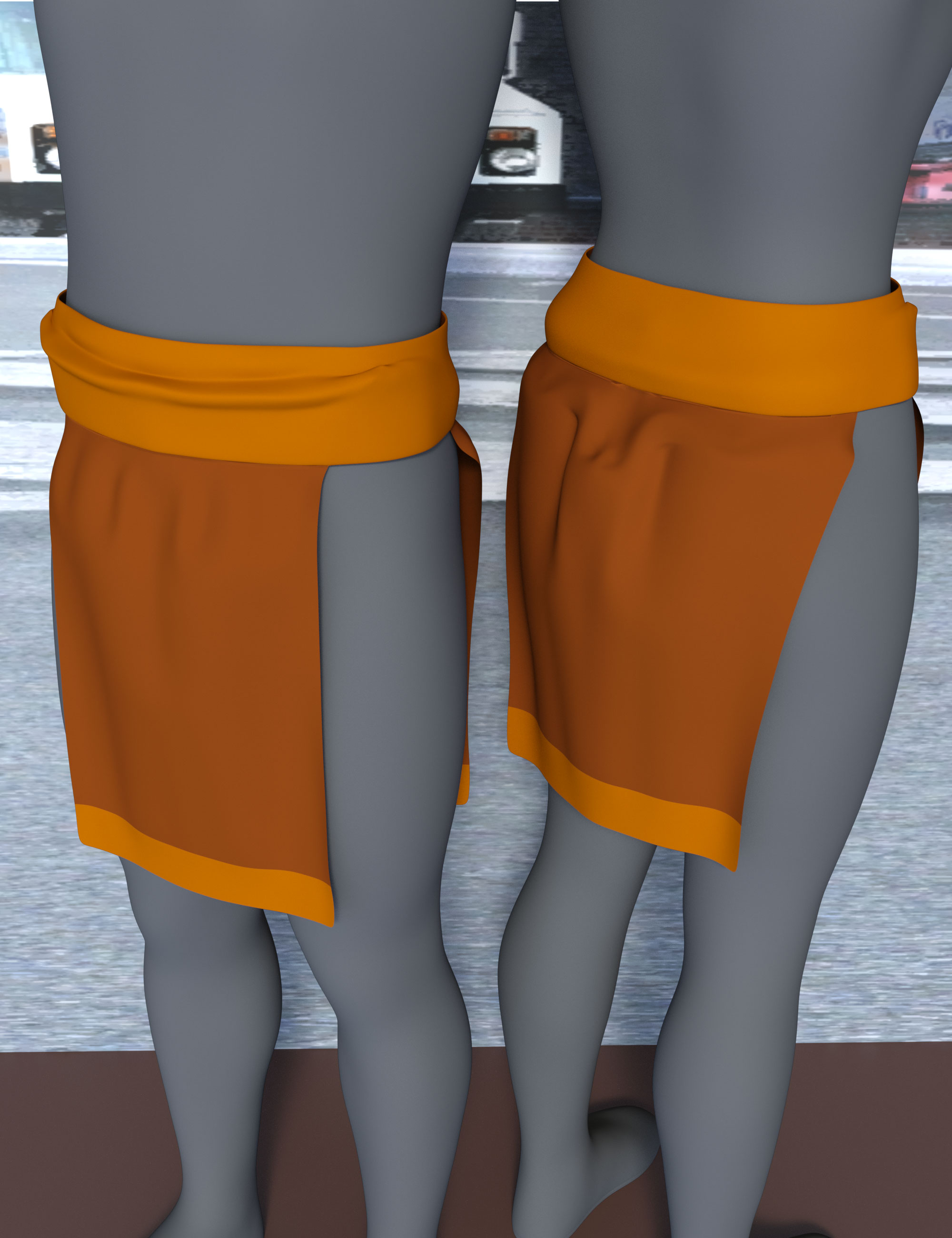 Loincloths 001 MMKBGenesis 9 dForce | Daz 3D