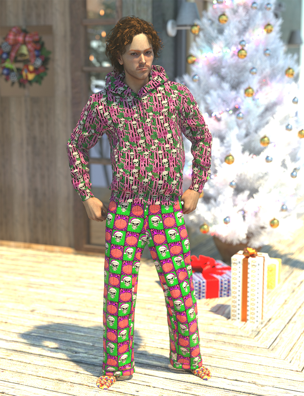 Bad Santa - Christmas Fabrics | Daz 3D