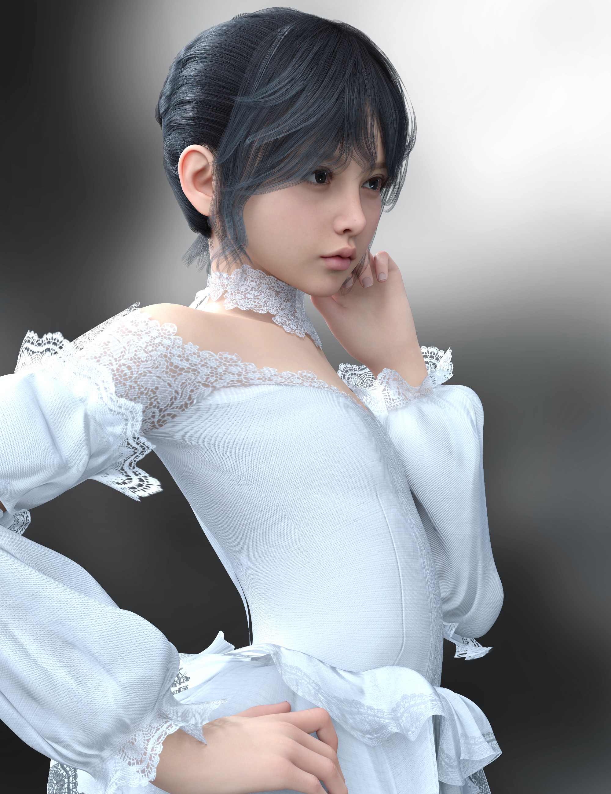 Vo Mei Young HD for Genesis 9 | Daz 3D