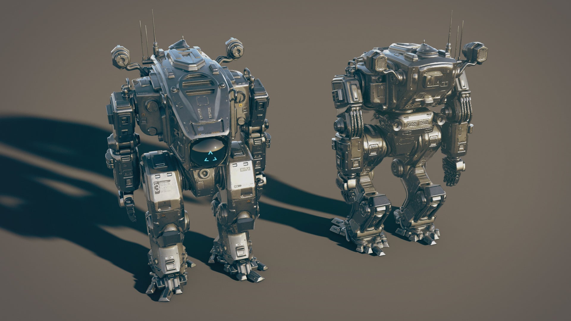 Polish Military Heavy Mech | Daz 3D