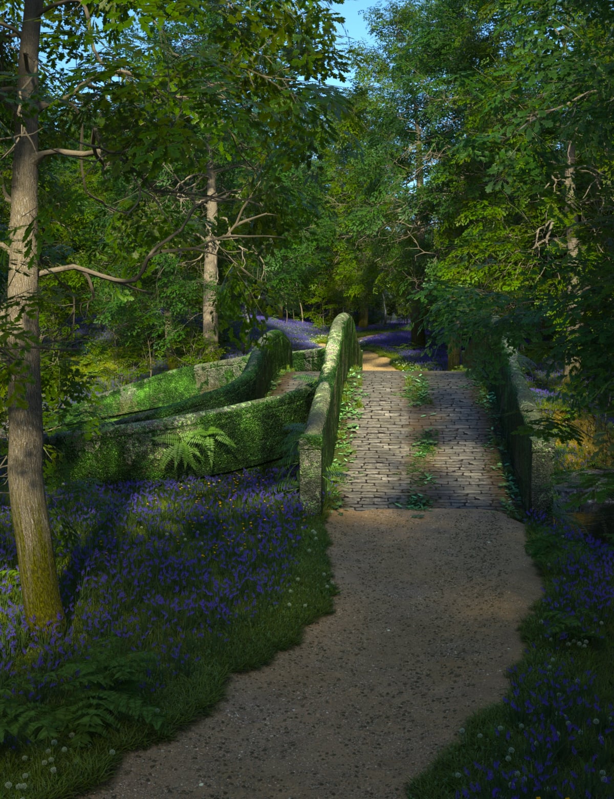 UltraScenery2 - Snake Bridge | Daz 3D
