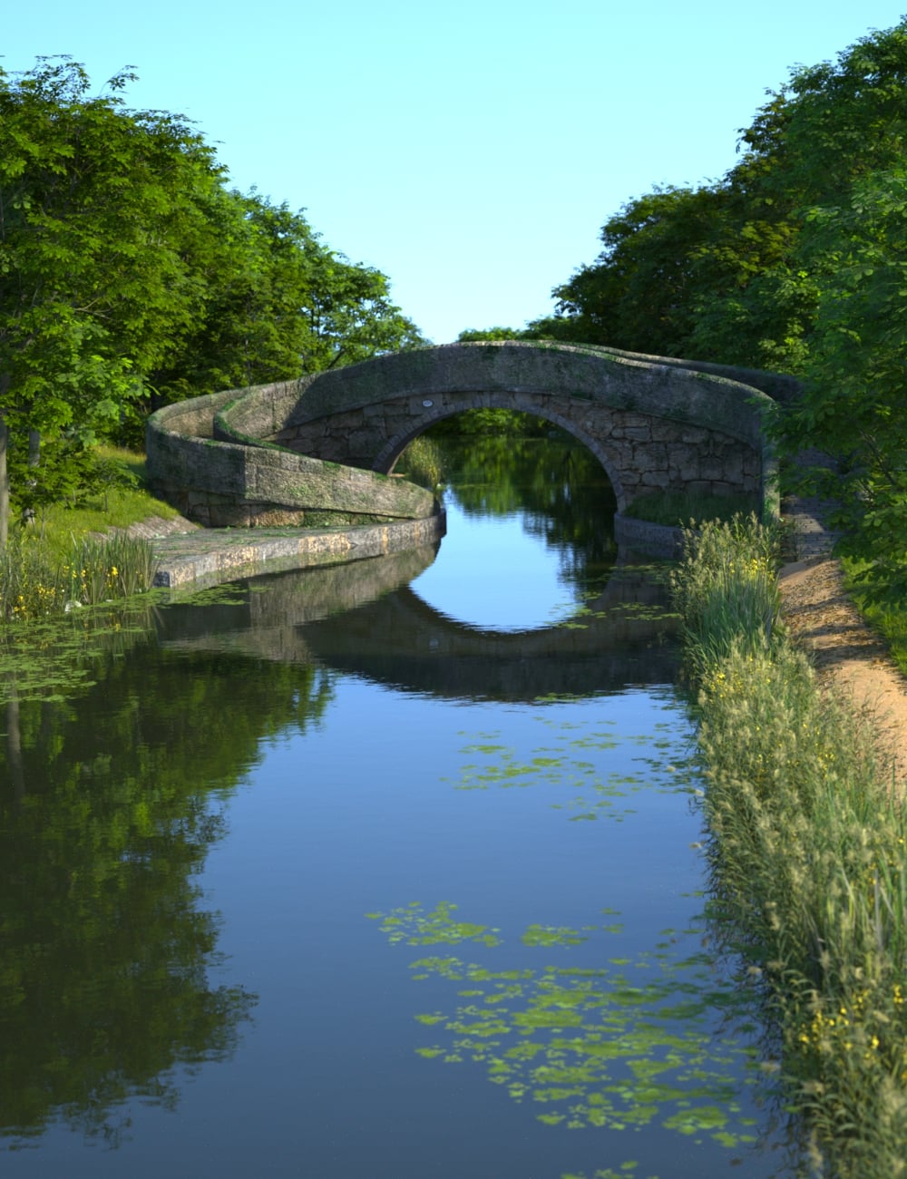 UltraScenery2 - Snake Bridge | Daz 3D