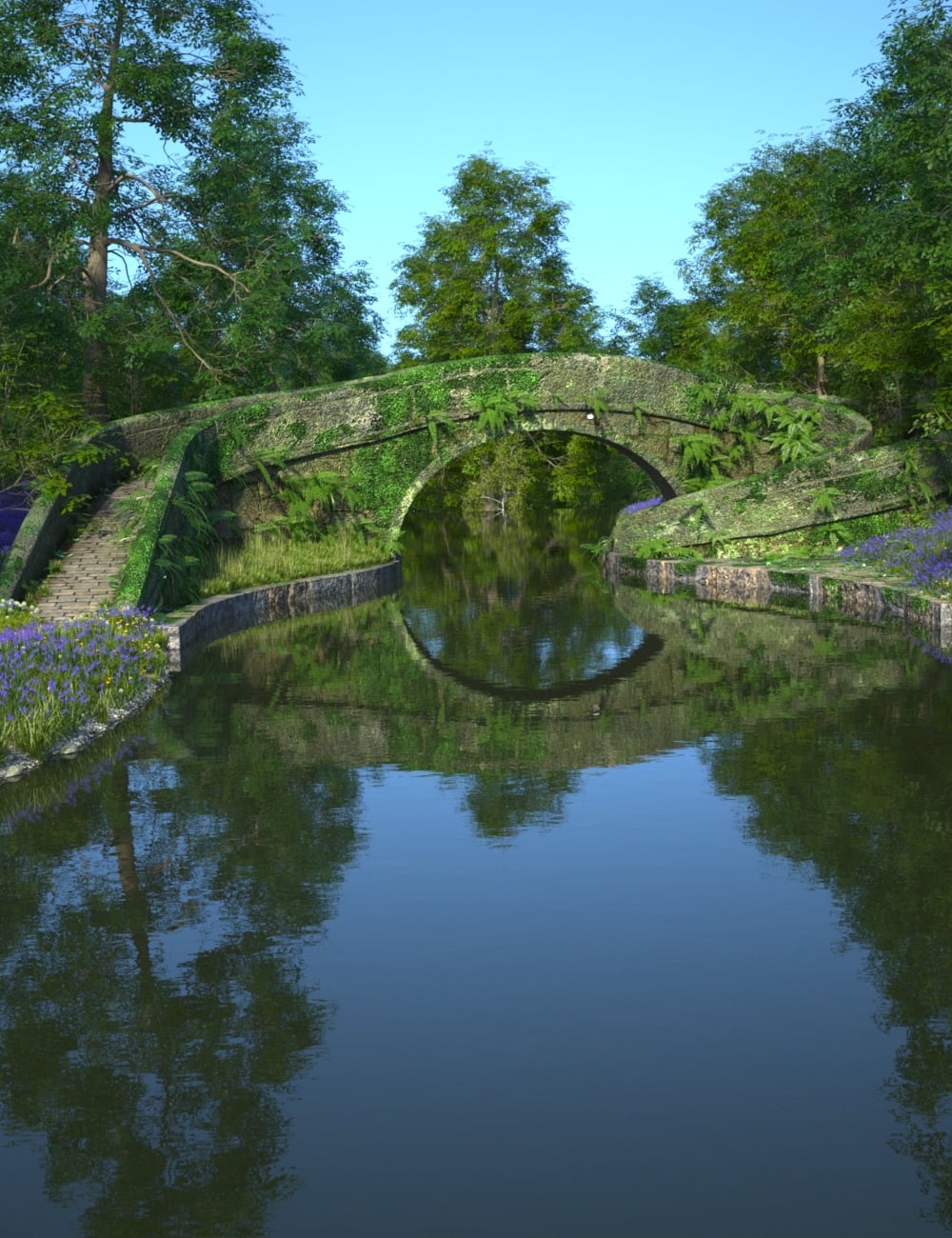 UltraScenery2 - Snake Bridge | Daz 3D