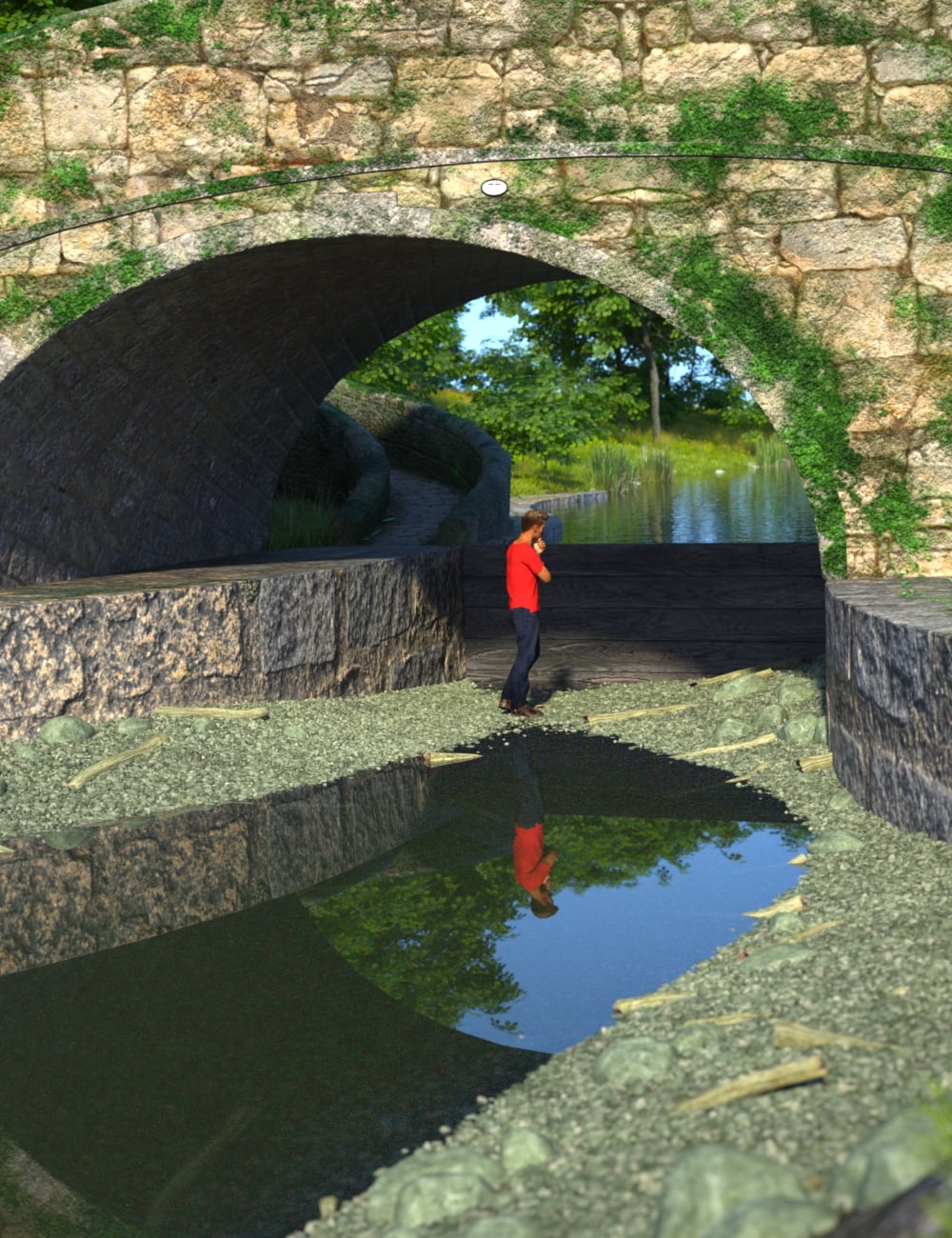 UltraScenery2 - Snake Bridge | Daz 3D