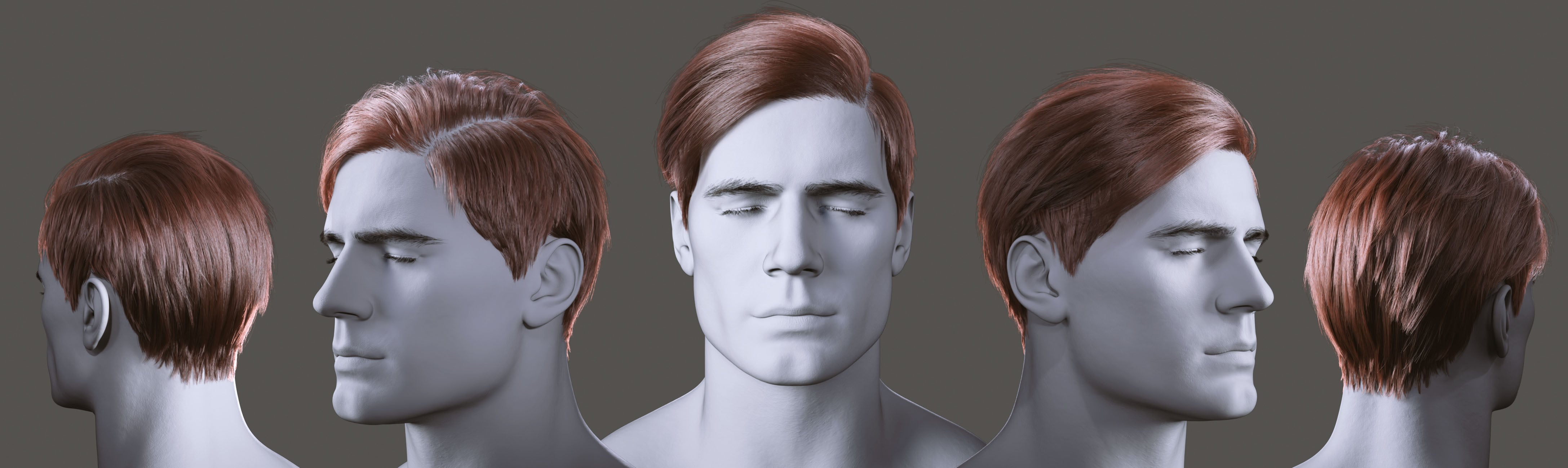 AK Refined Hair for Genesis 9 | Daz 3D