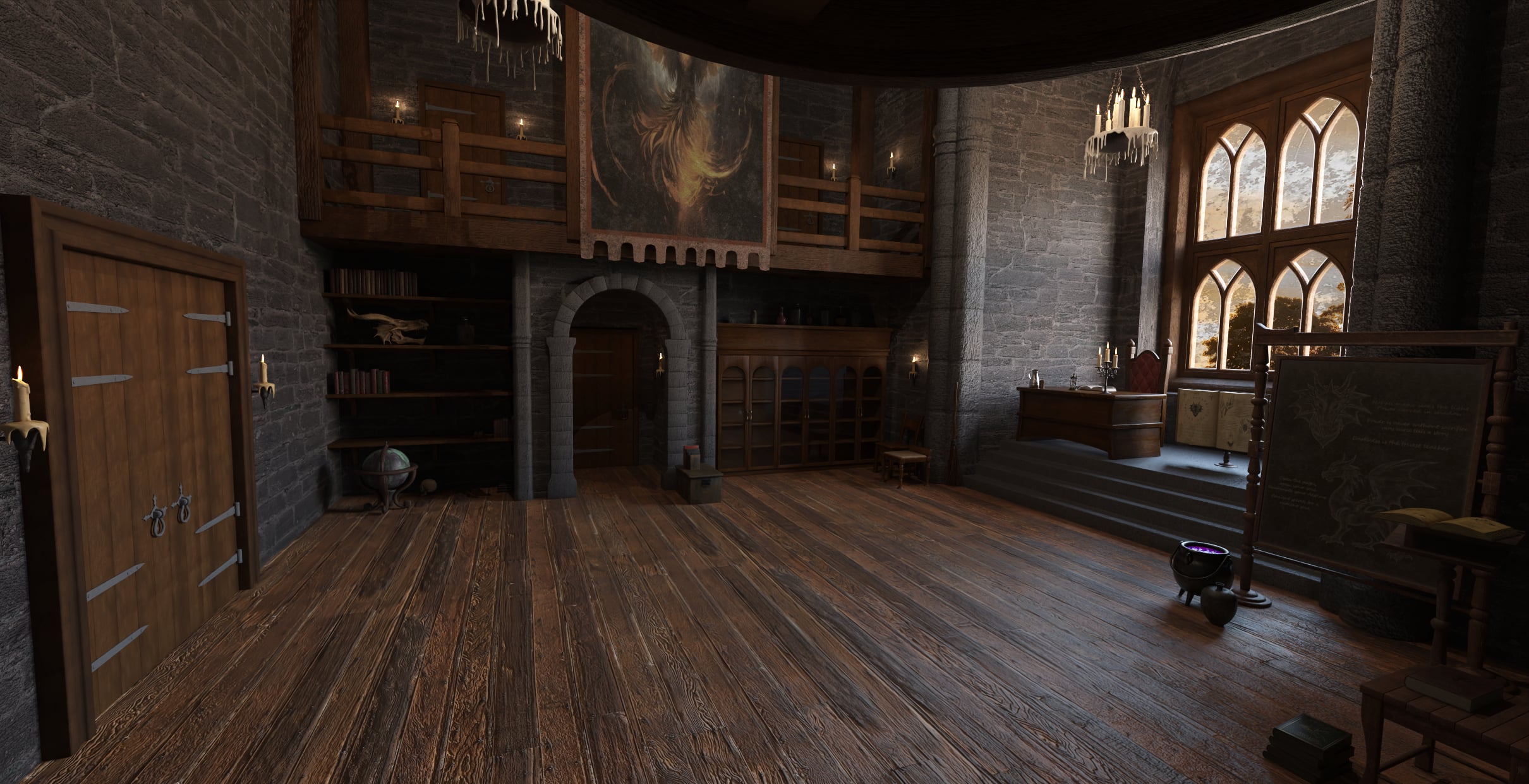 FG Wizard Room | Daz 3D