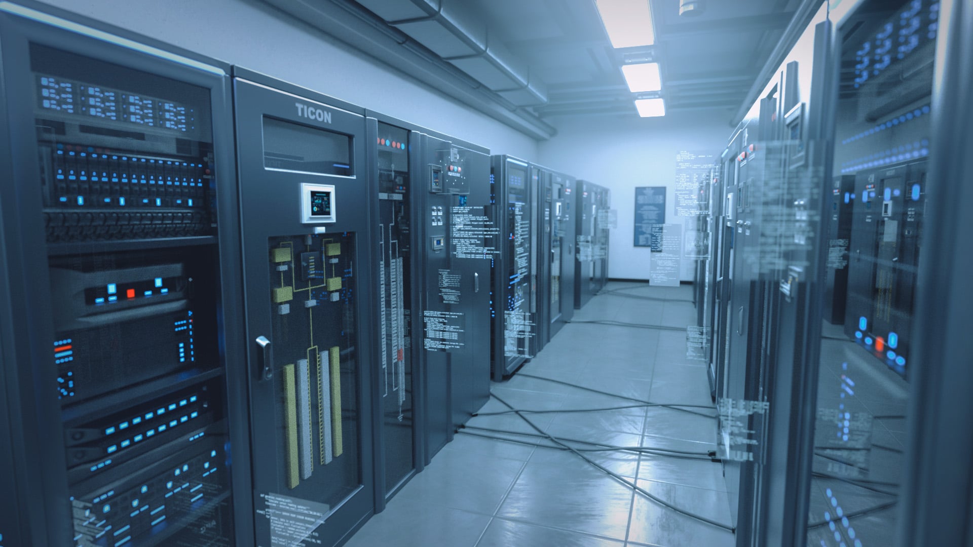 Polish AI Server Room | Daz 3D