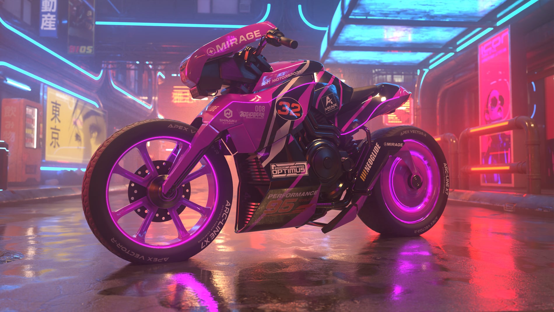 Cyberbike | Daz 3D