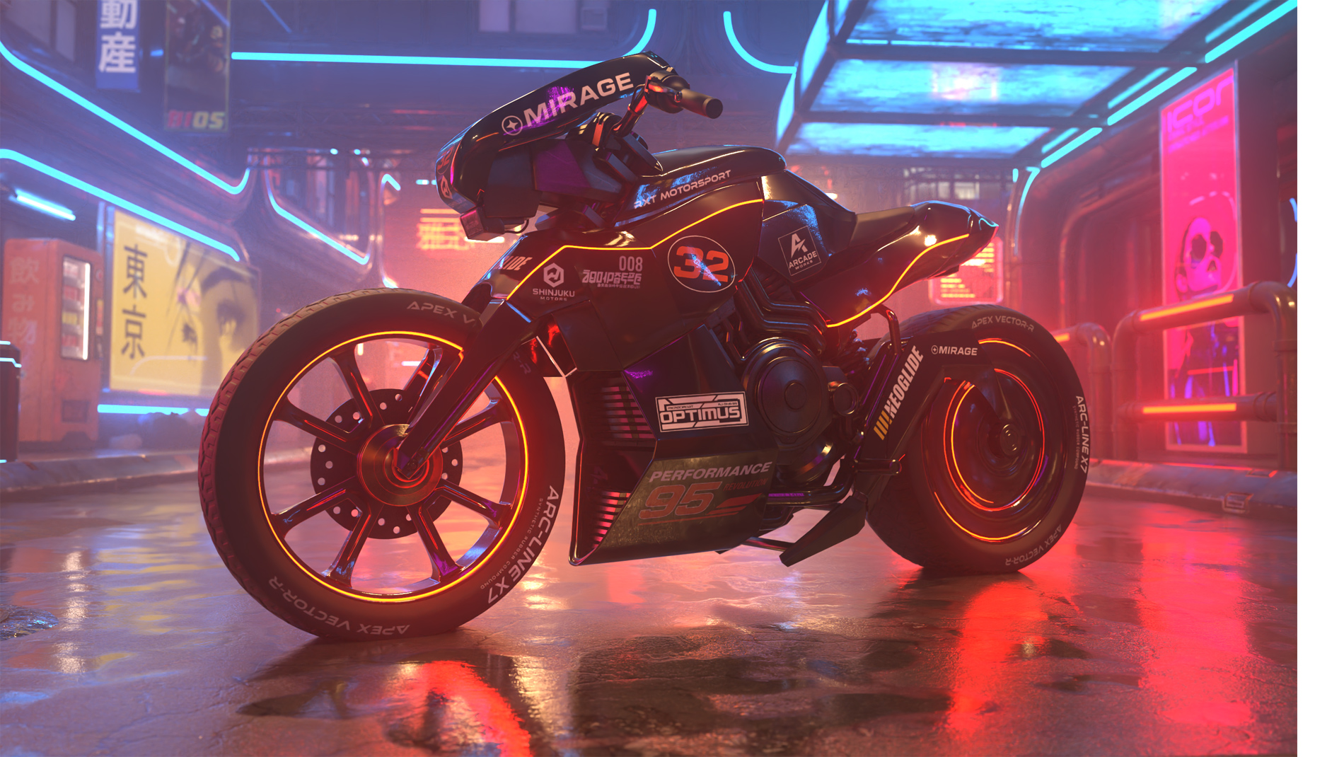 Cyberbike | Daz 3D