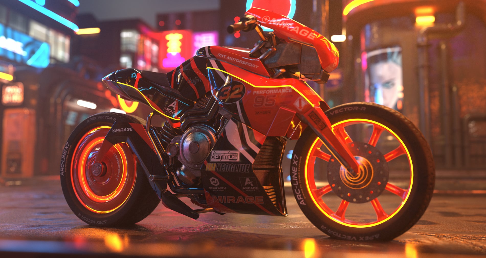 Cyberbike | Daz 3D