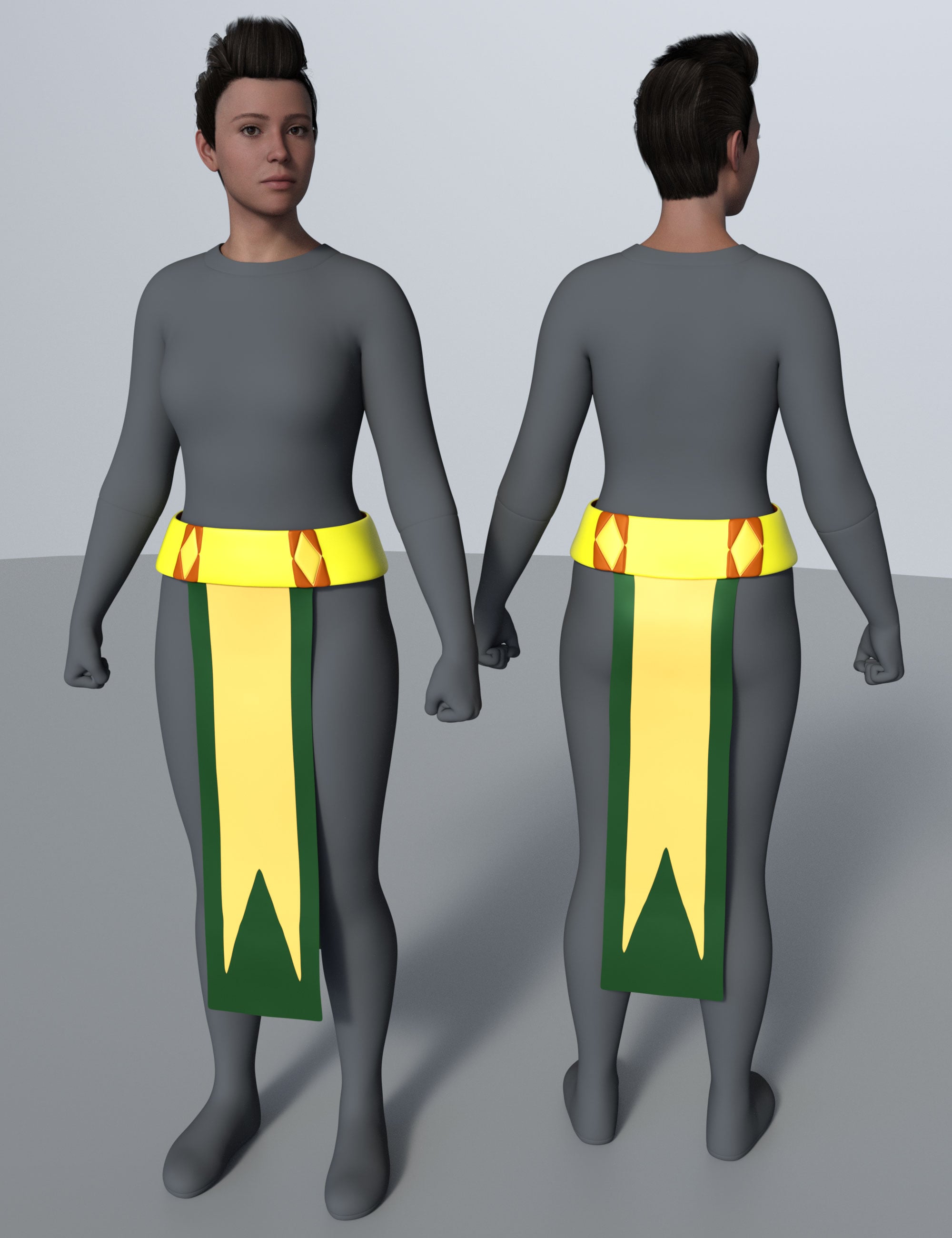 Loincloth 002 MMKBGenesis 9 dForce | Daz 3D