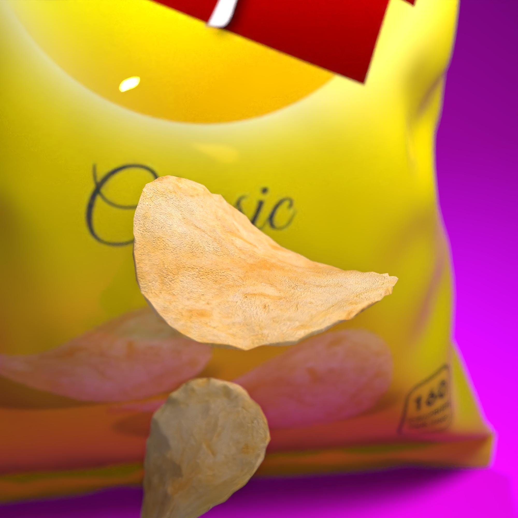 HT Delicious Snack Chips Poses and Prop for Genesis 9 | Daz 3D
