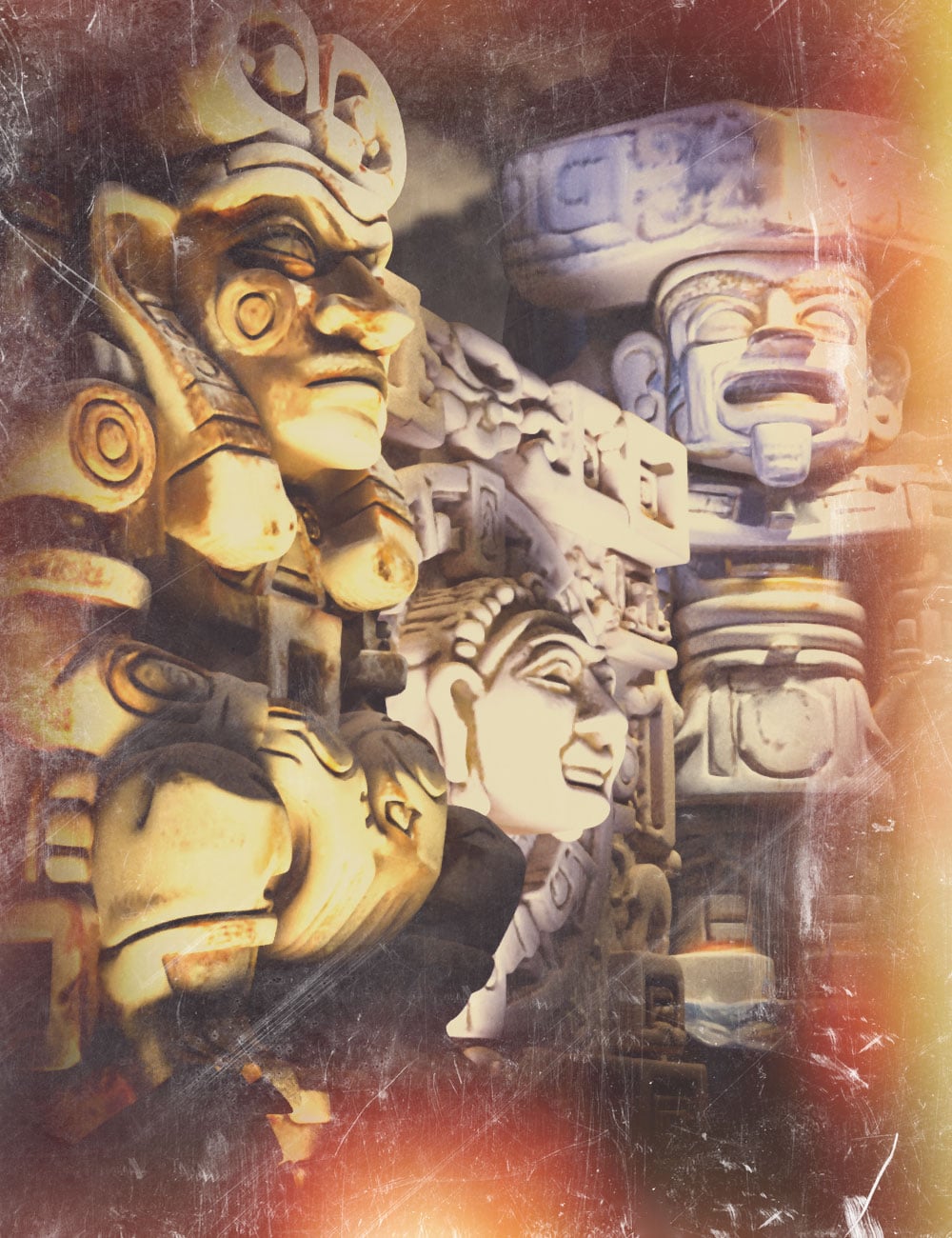 Old World Ruins Inca and Mayan Props | Daz 3D
