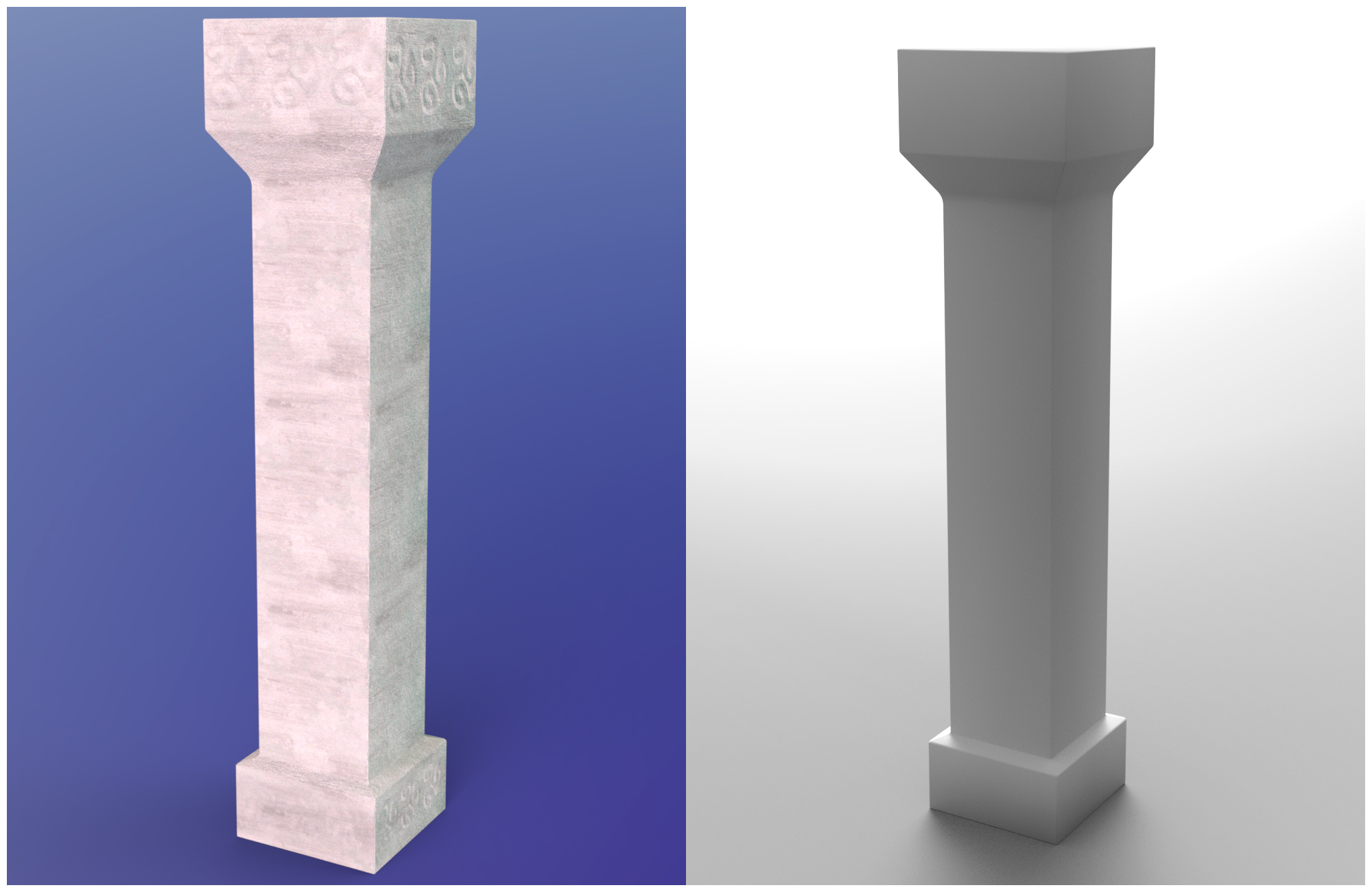 ND Archi Deco – Modular Bases and Niches | Daz 3D