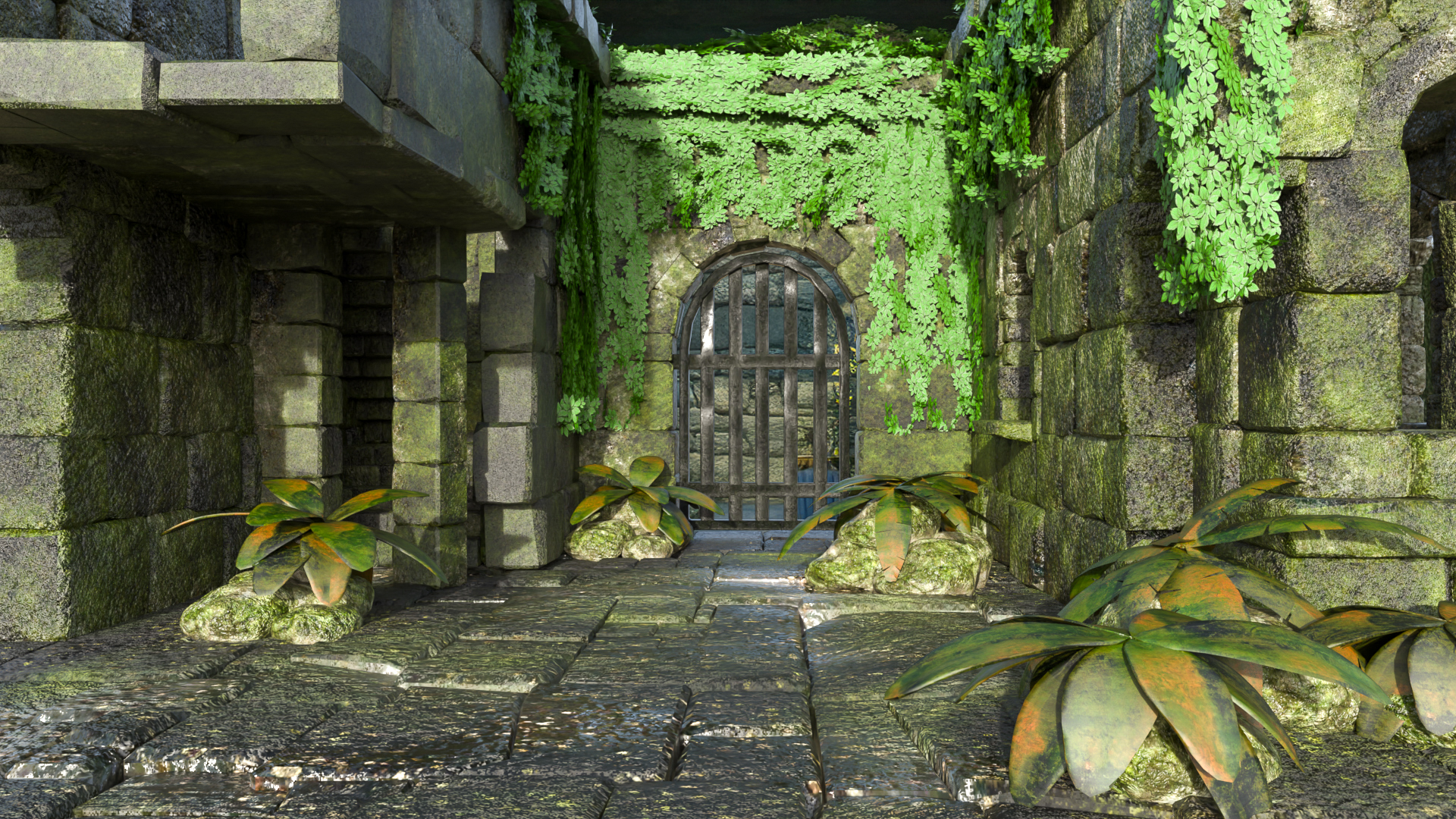 The Lost Citadel Gate | Daz 3D