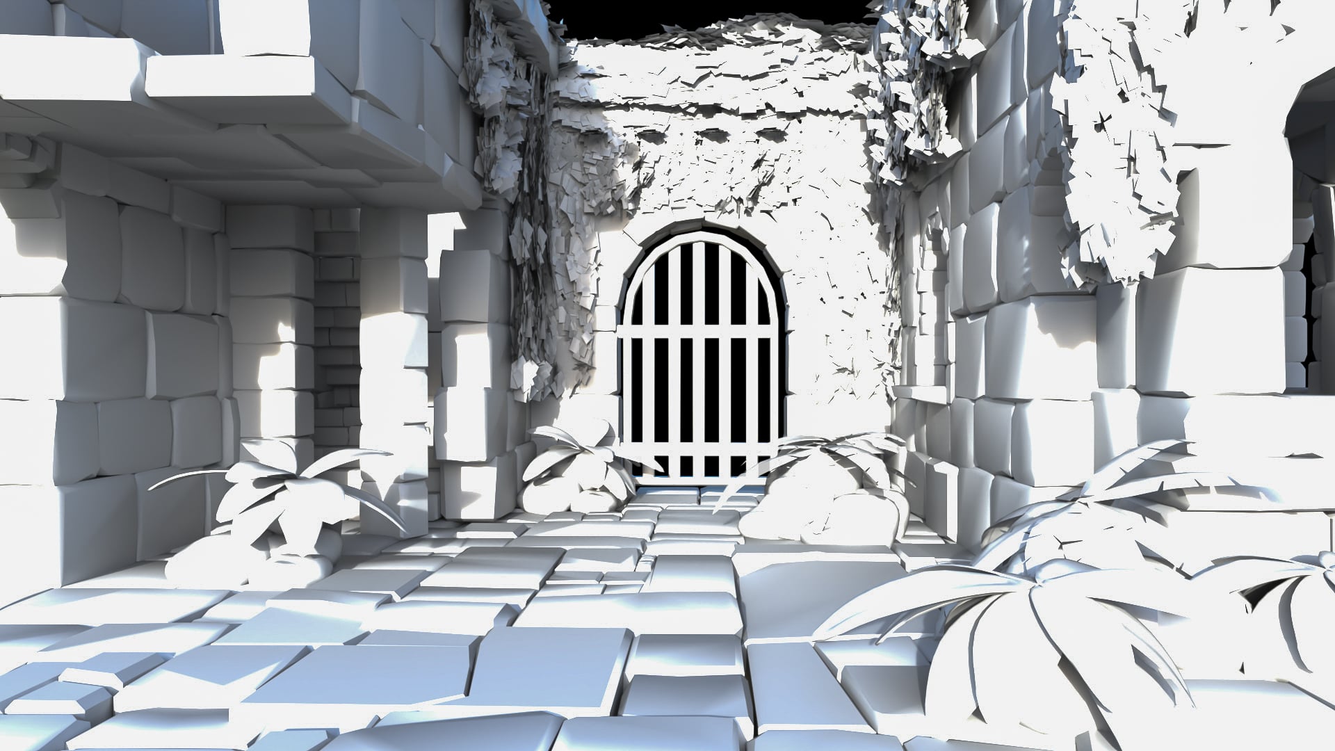 The Lost Citadel Gate | Daz 3D