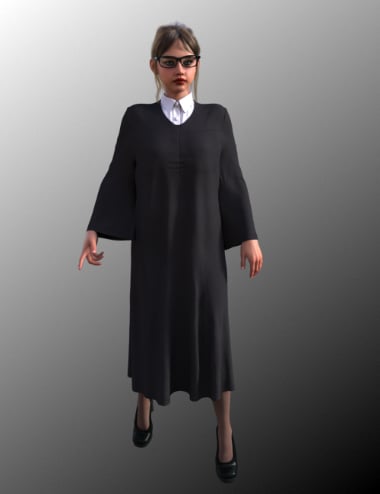 FG dForce Judge Uniform for Genesis 9 | Daz 3D