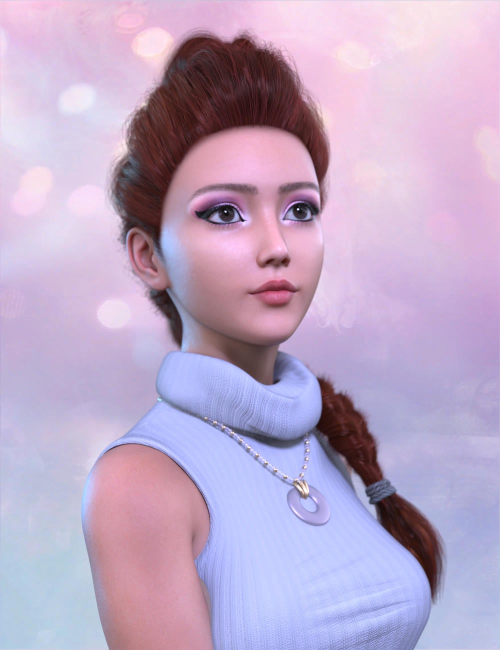 Dragon Braid Hair for Genesis 9 | Daz 3D