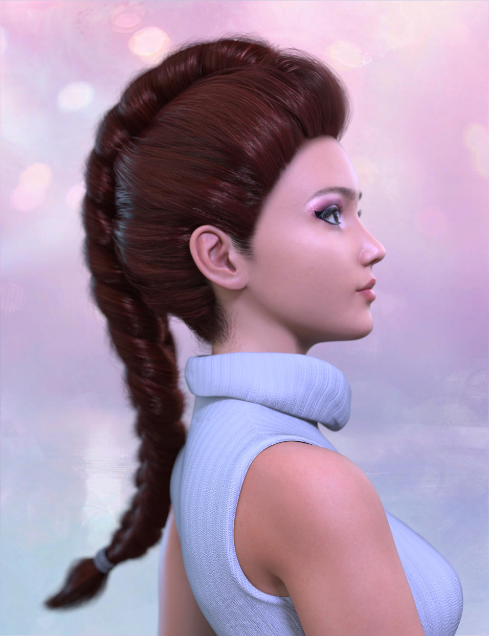 Dragon Braid Hair for Genesis 9 | Daz 3D