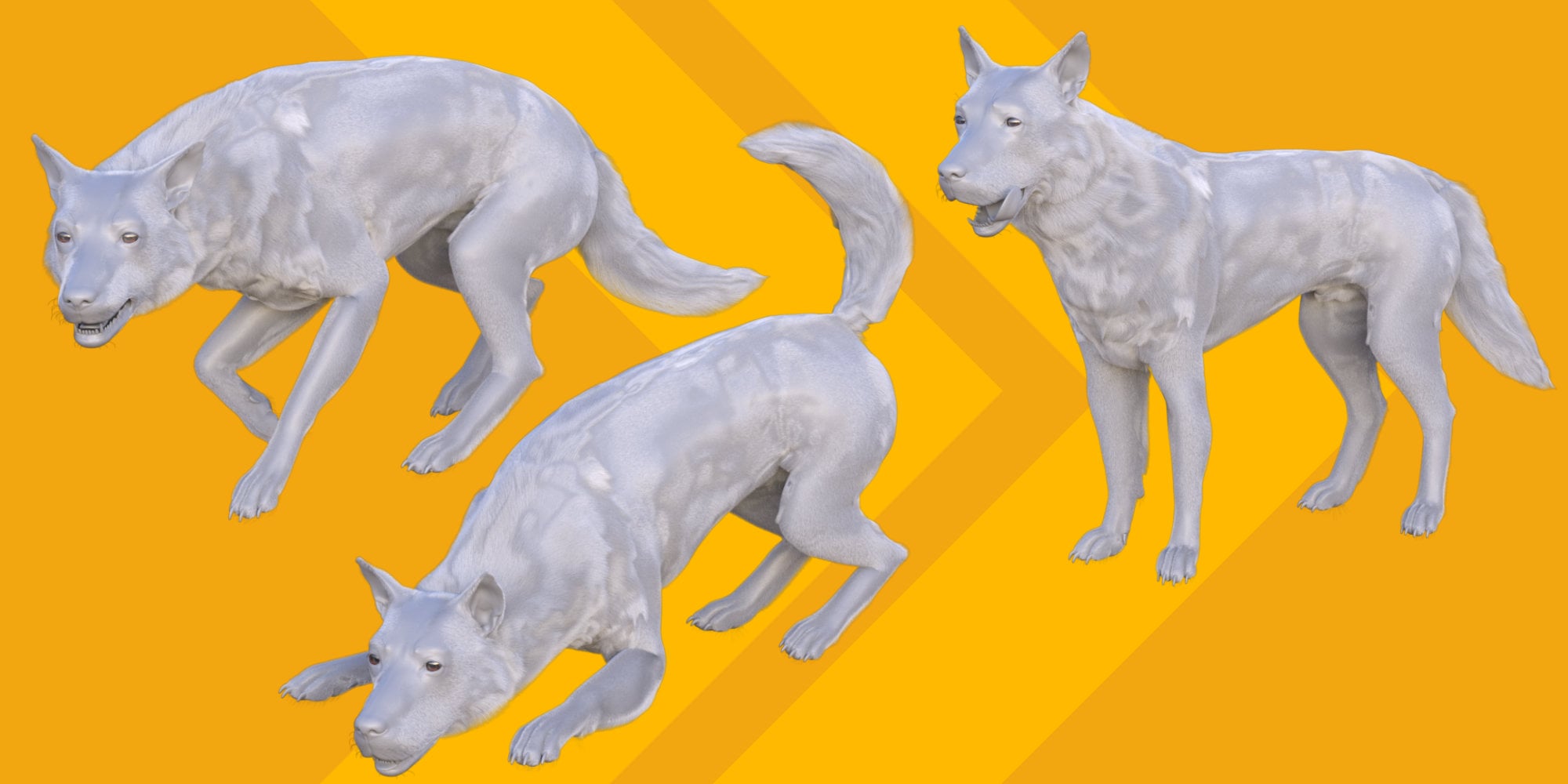DA Pawfect Poses for Daz Dog 8 | Daz 3D