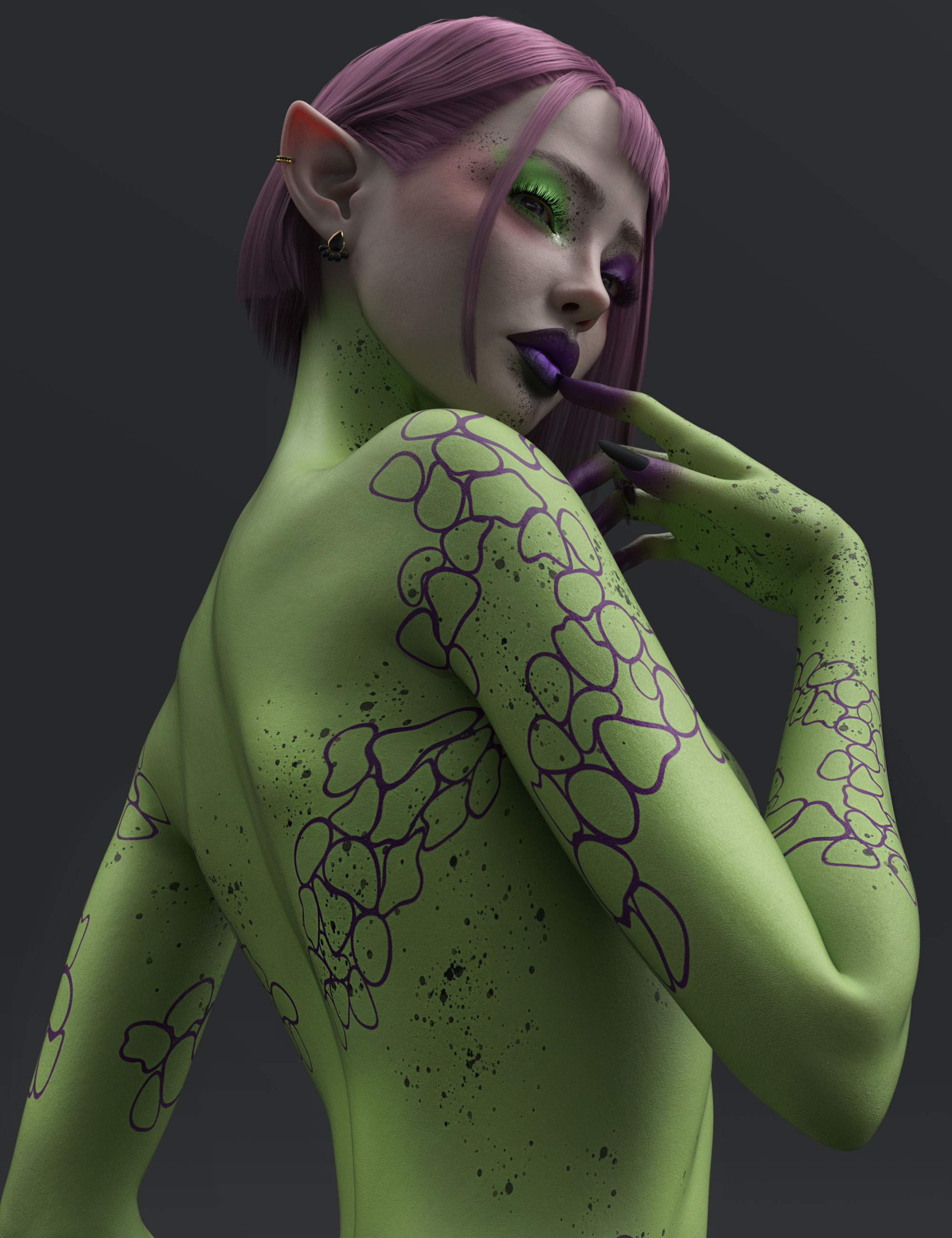 Galactic Beauty LIE Presets For Genesis 9 | Daz 3D