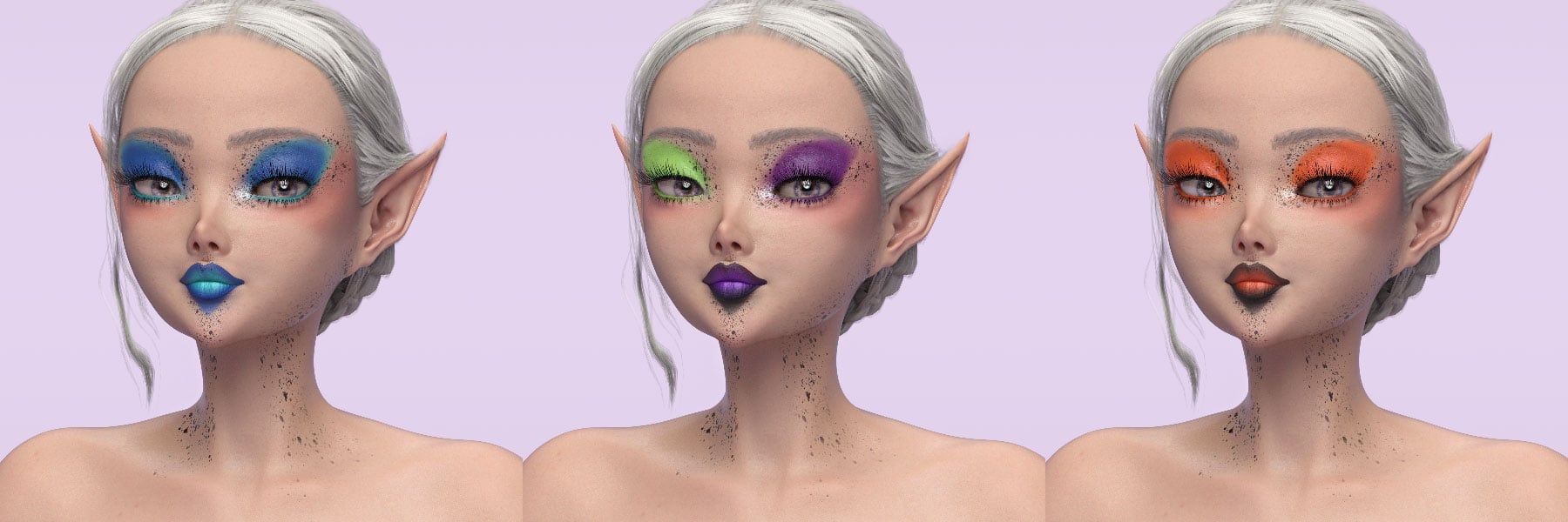Galactic Beauty LIE Presets For Genesis 9 | Daz 3D