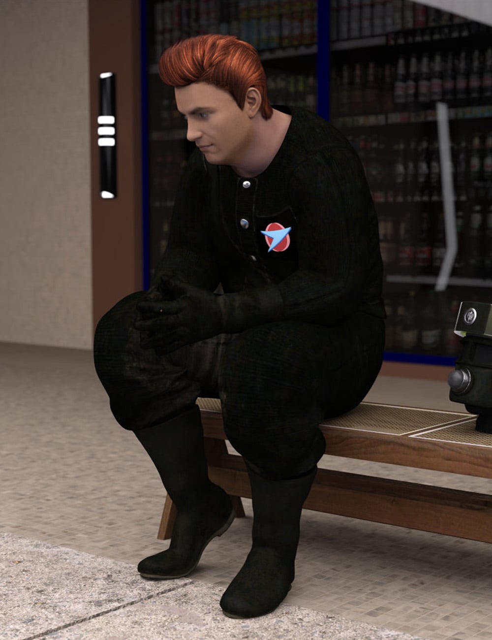 Terran Federation Trooper for Genesis 8 Male | Daz 3D