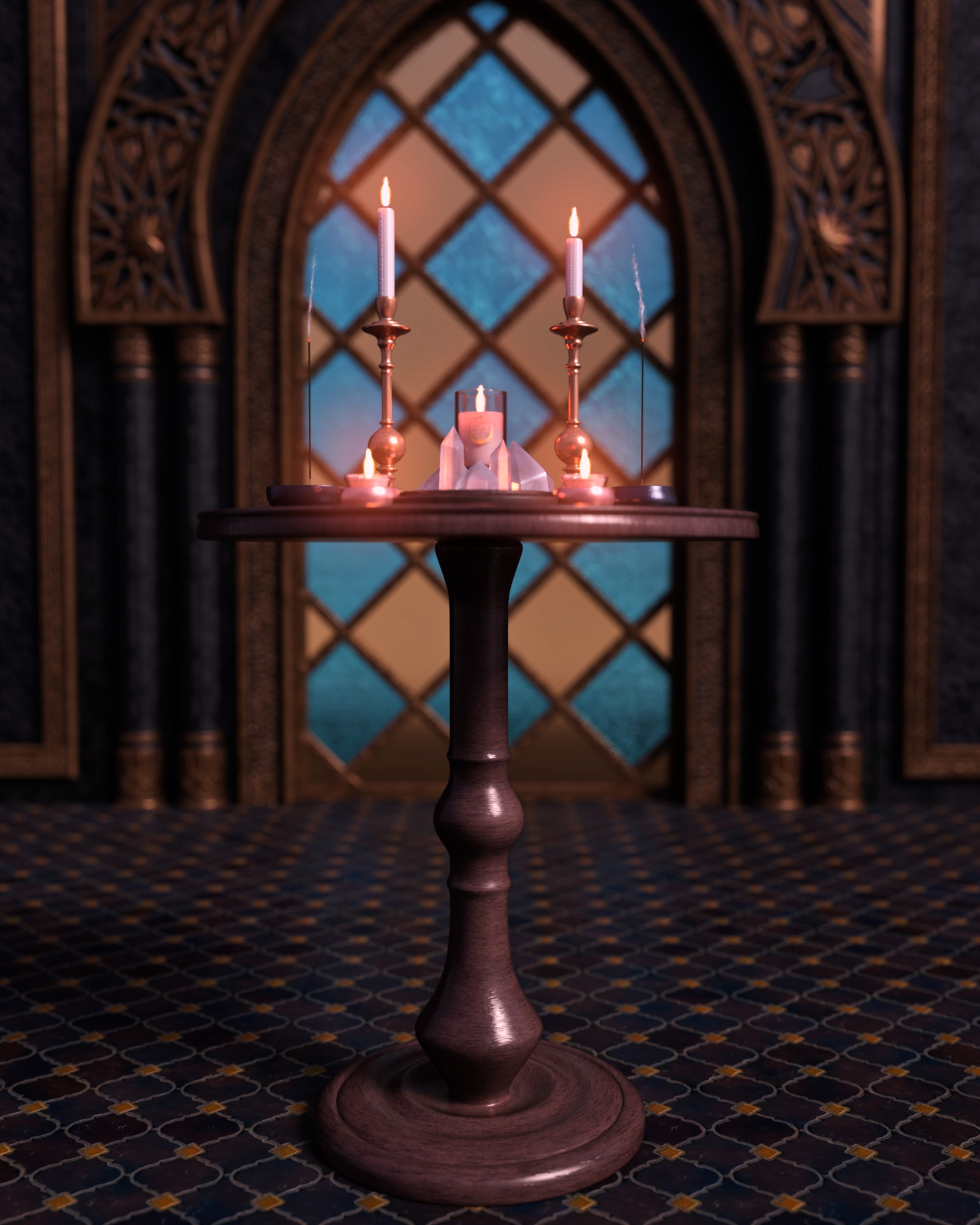 Astrella Altar Props | Daz 3D