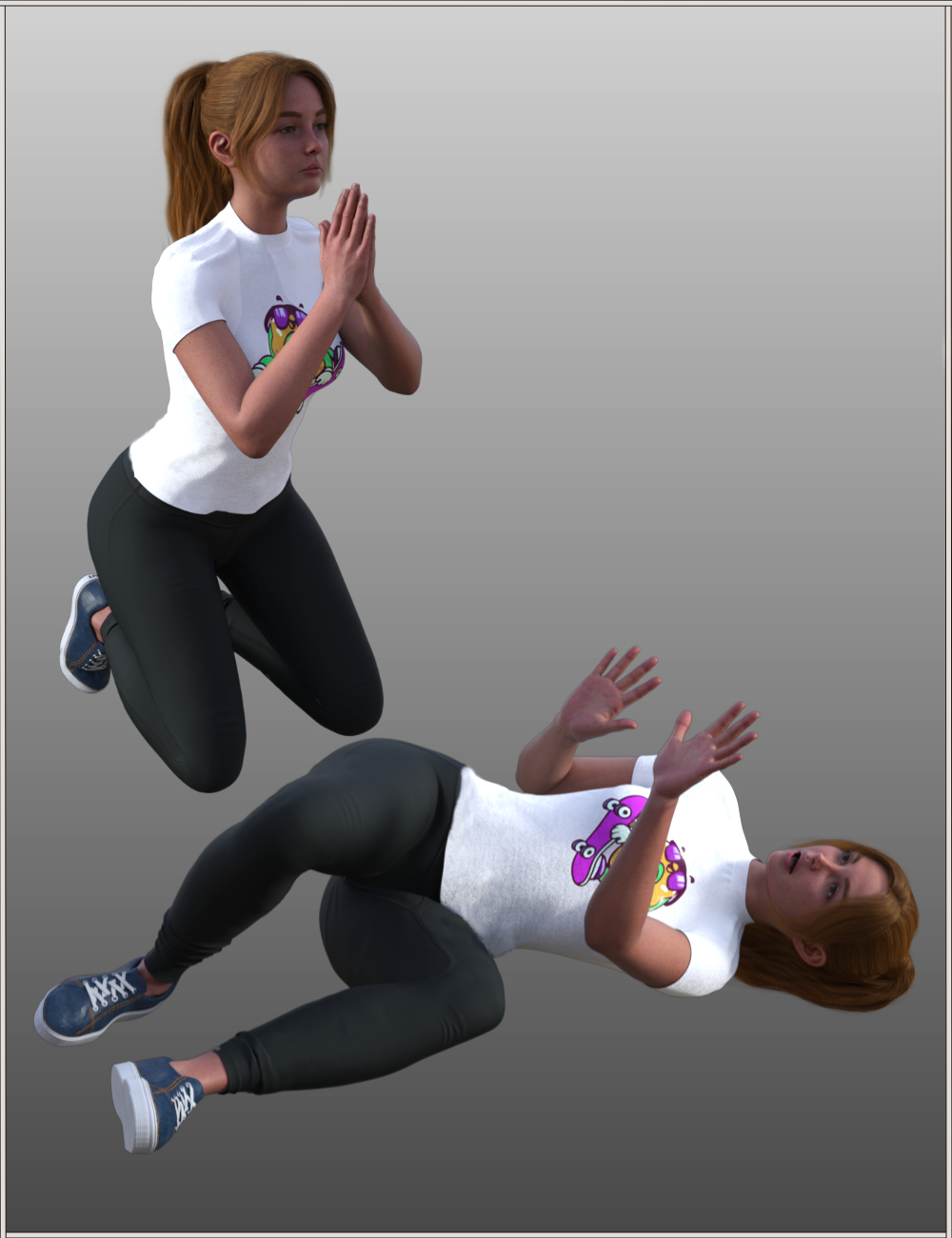 FG Begging Pose for Genesis 9 | Daz 3D